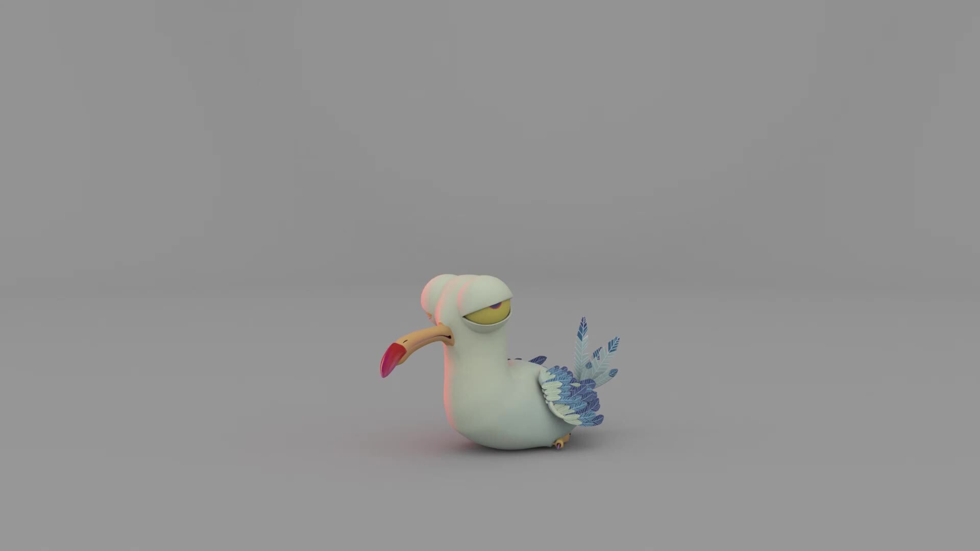 ArtStation - animation mouette