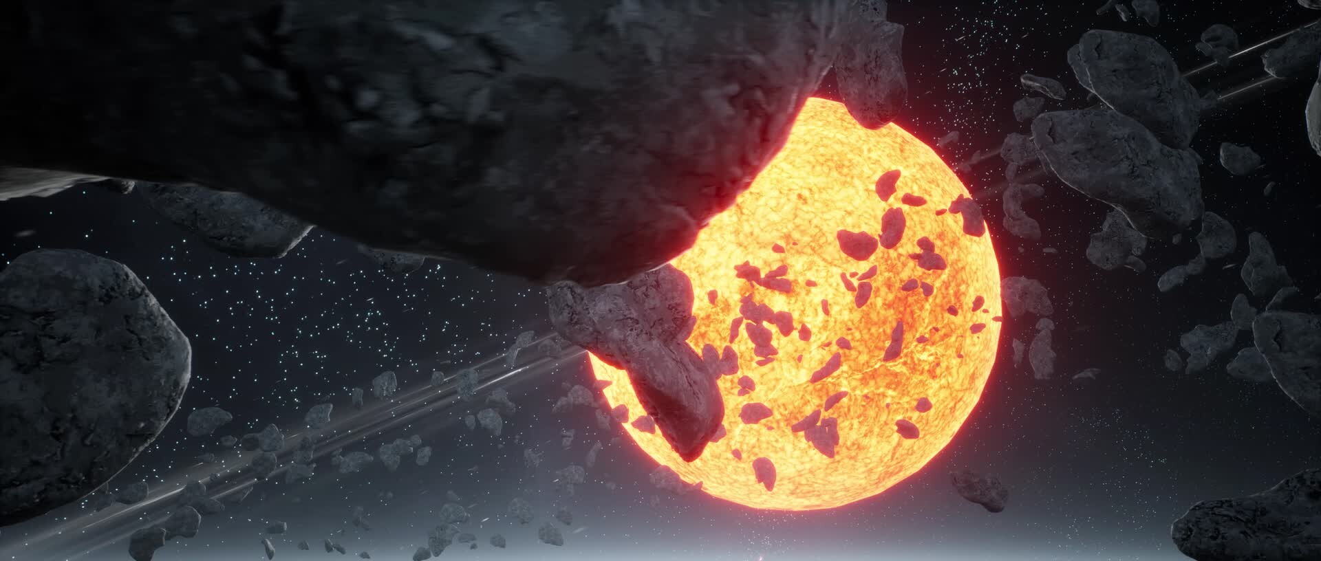 ArtStation - Genesis moon • Concept to UE5 environment