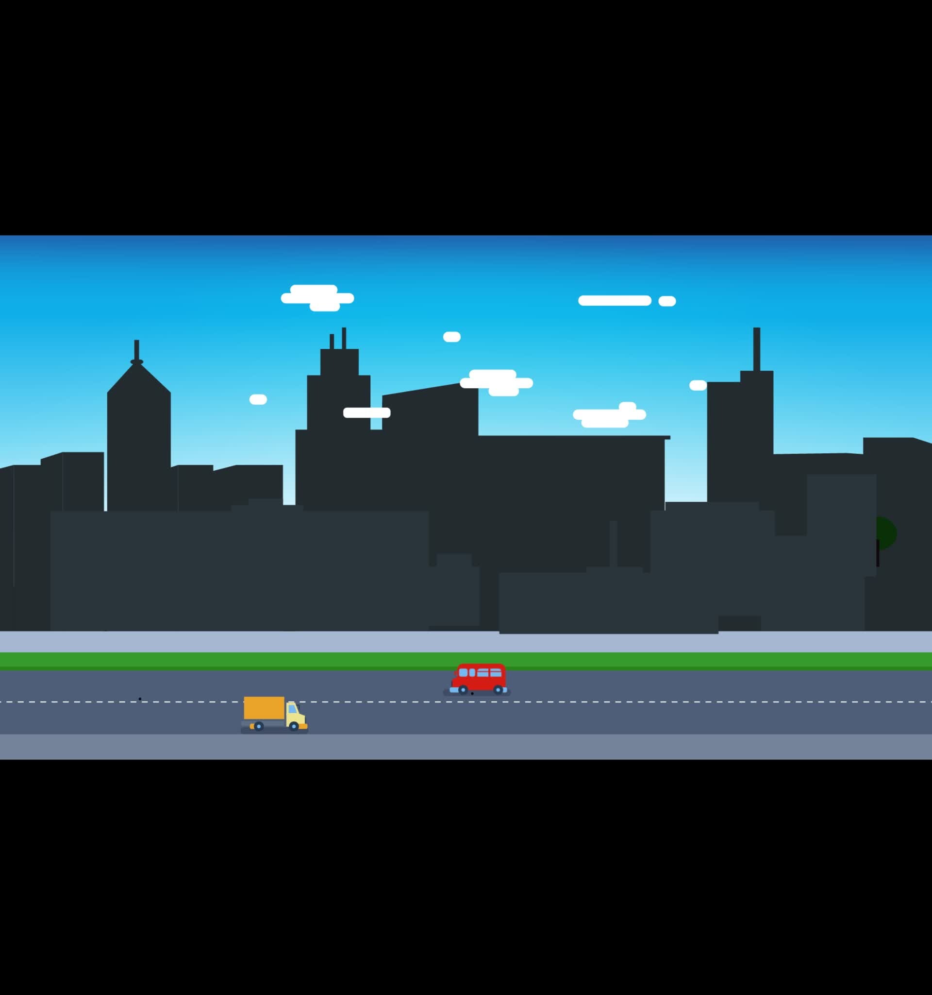 ArtStation - vector animation buildings