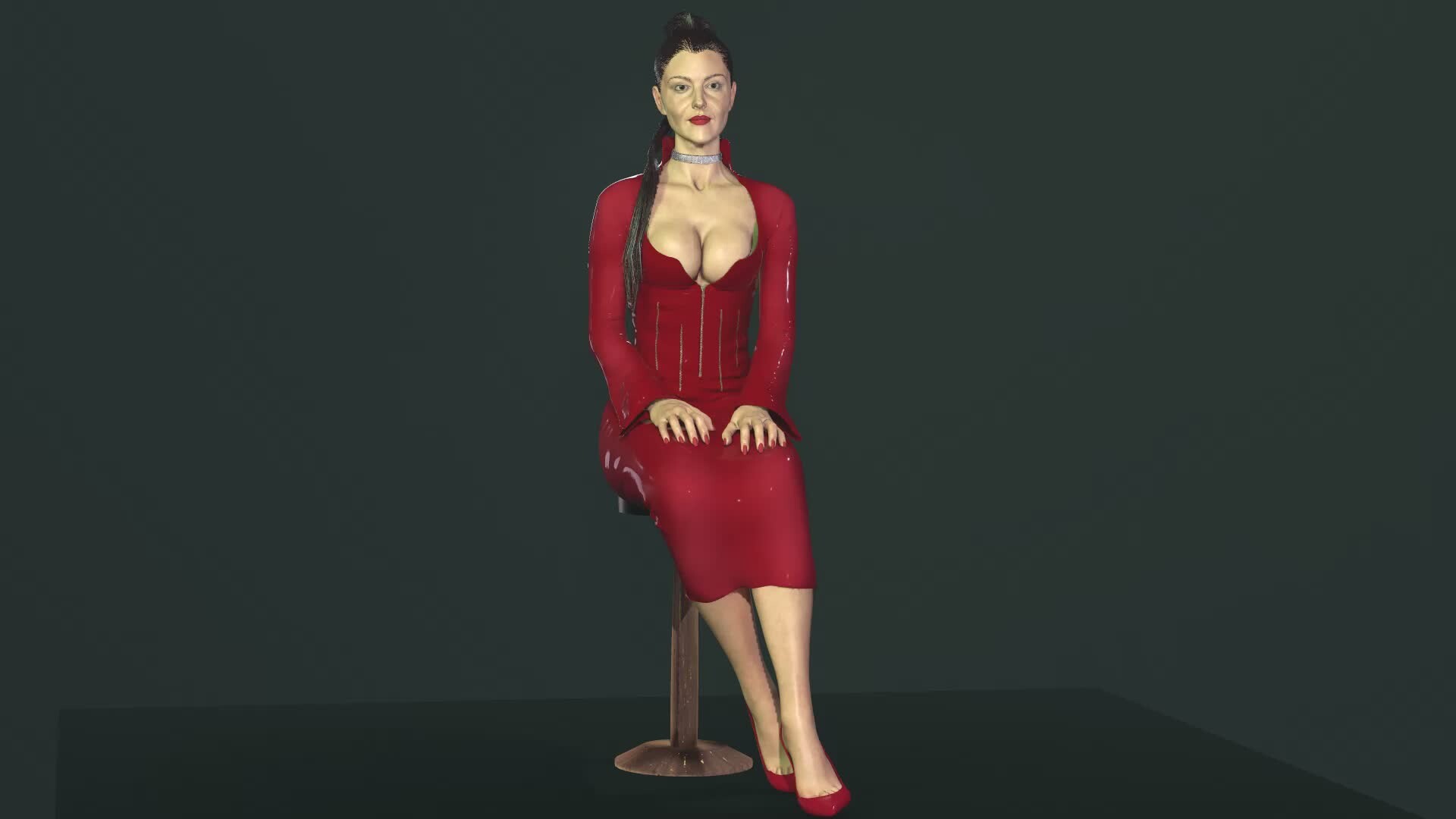 ArtStation - Full-length portrait of Monica Bellucci