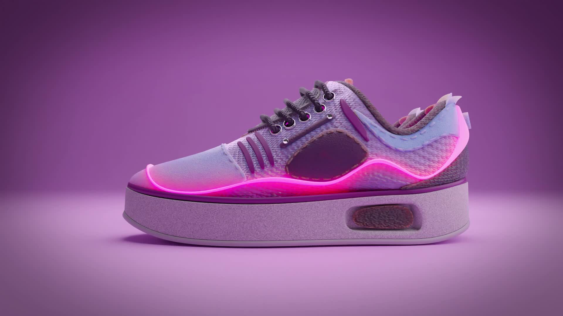 ArtStation - Neon Sneakers