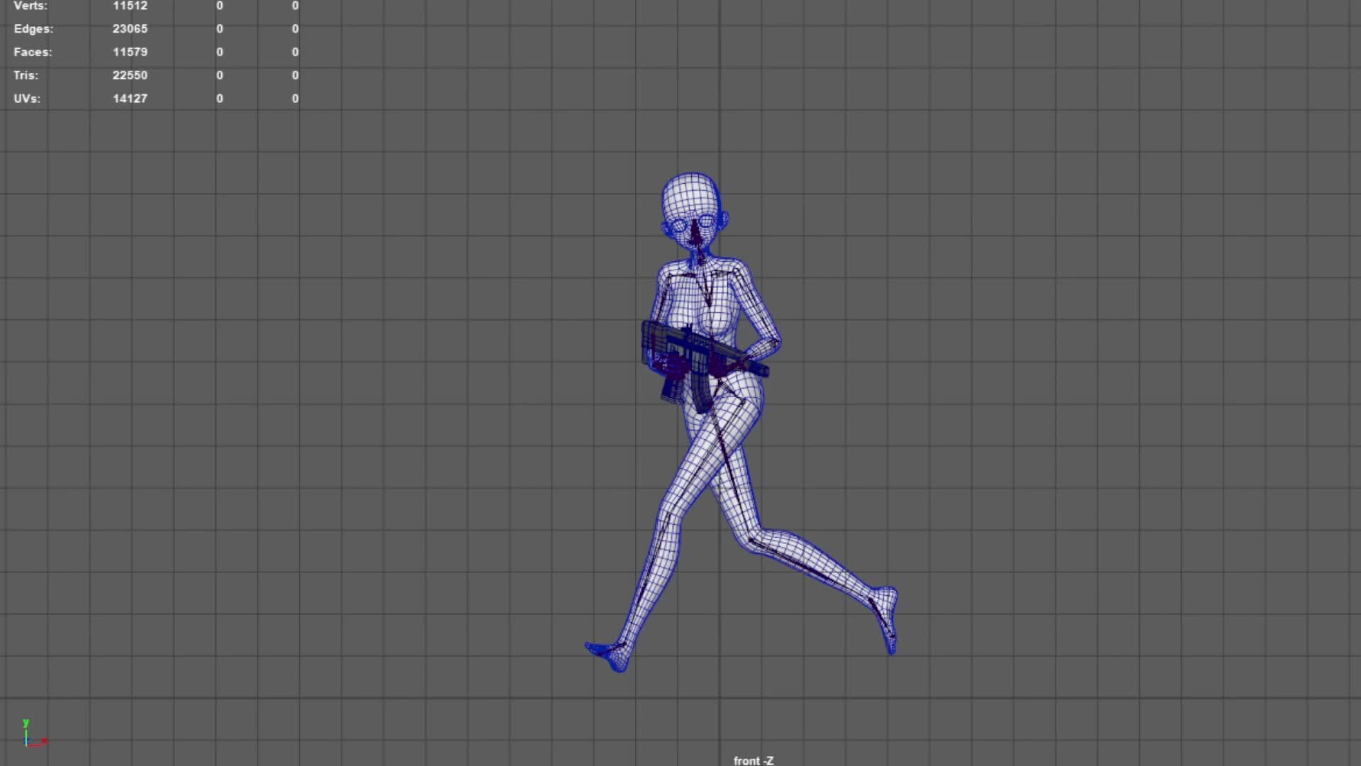 ArtStation - Character Walking Animation in Maya