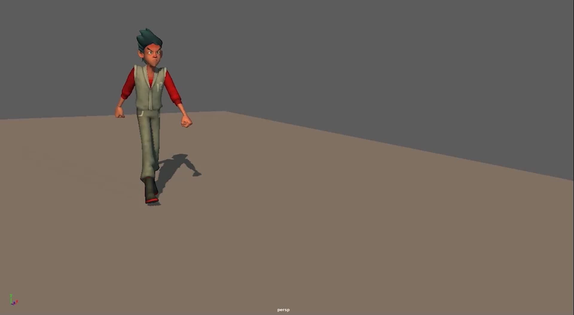 ArtStation - Angry Walk Cycle