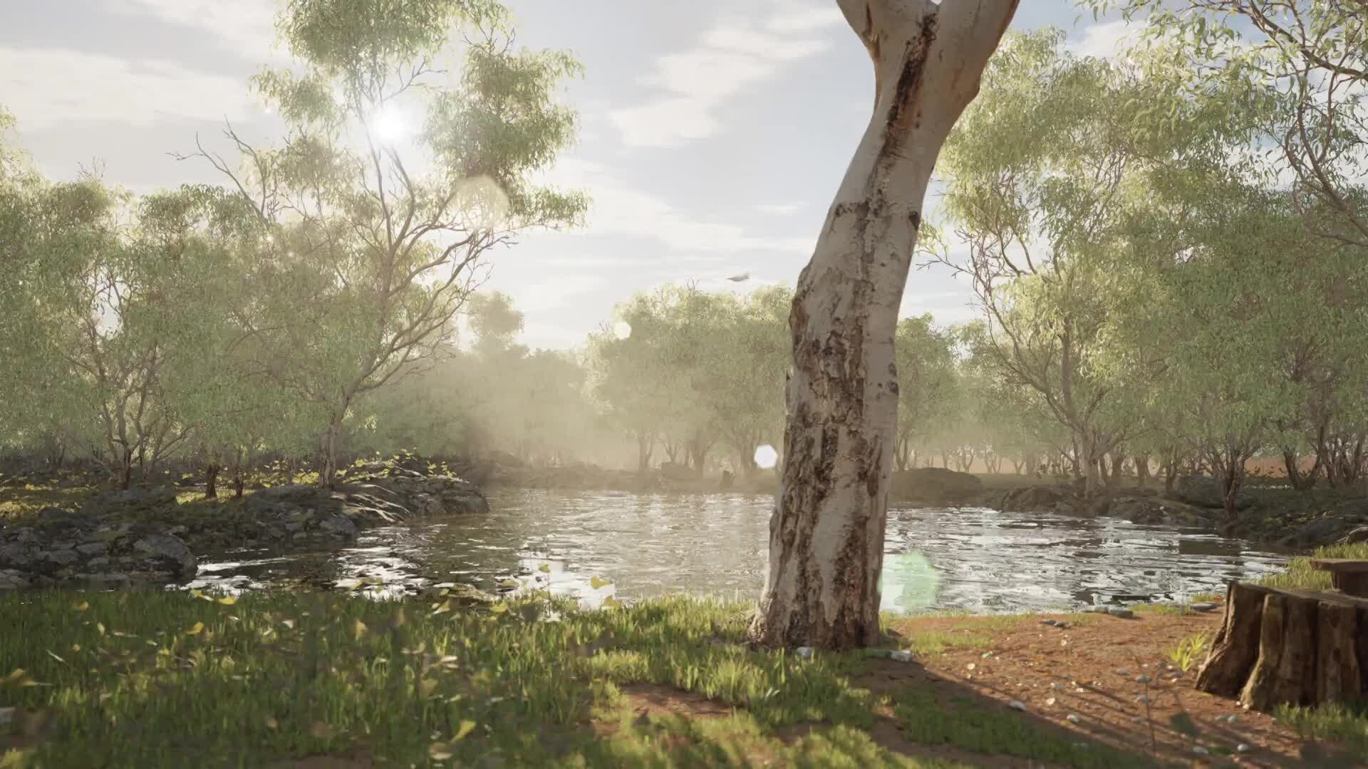 ArtStation - Lake Side View(unreal engine 5.1)