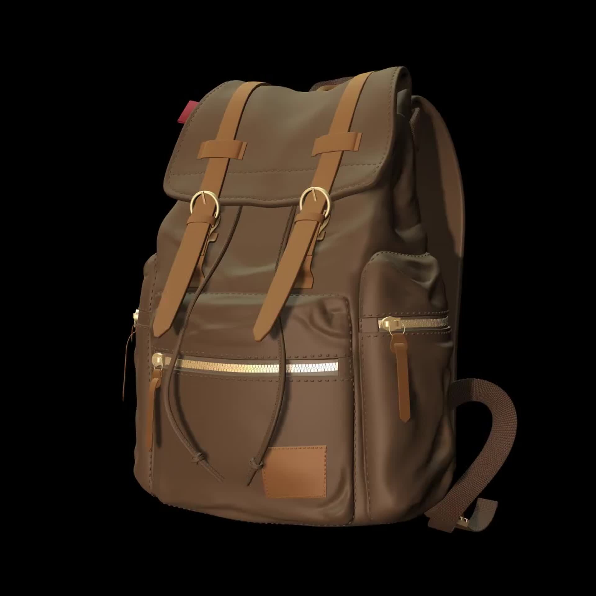 ArtStation - Backpack Sculpt