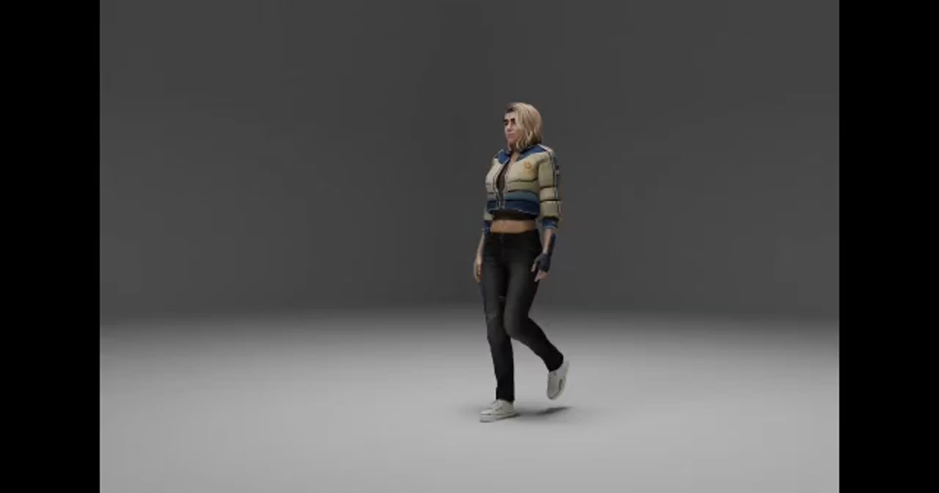 ArtStation - catwalk animation