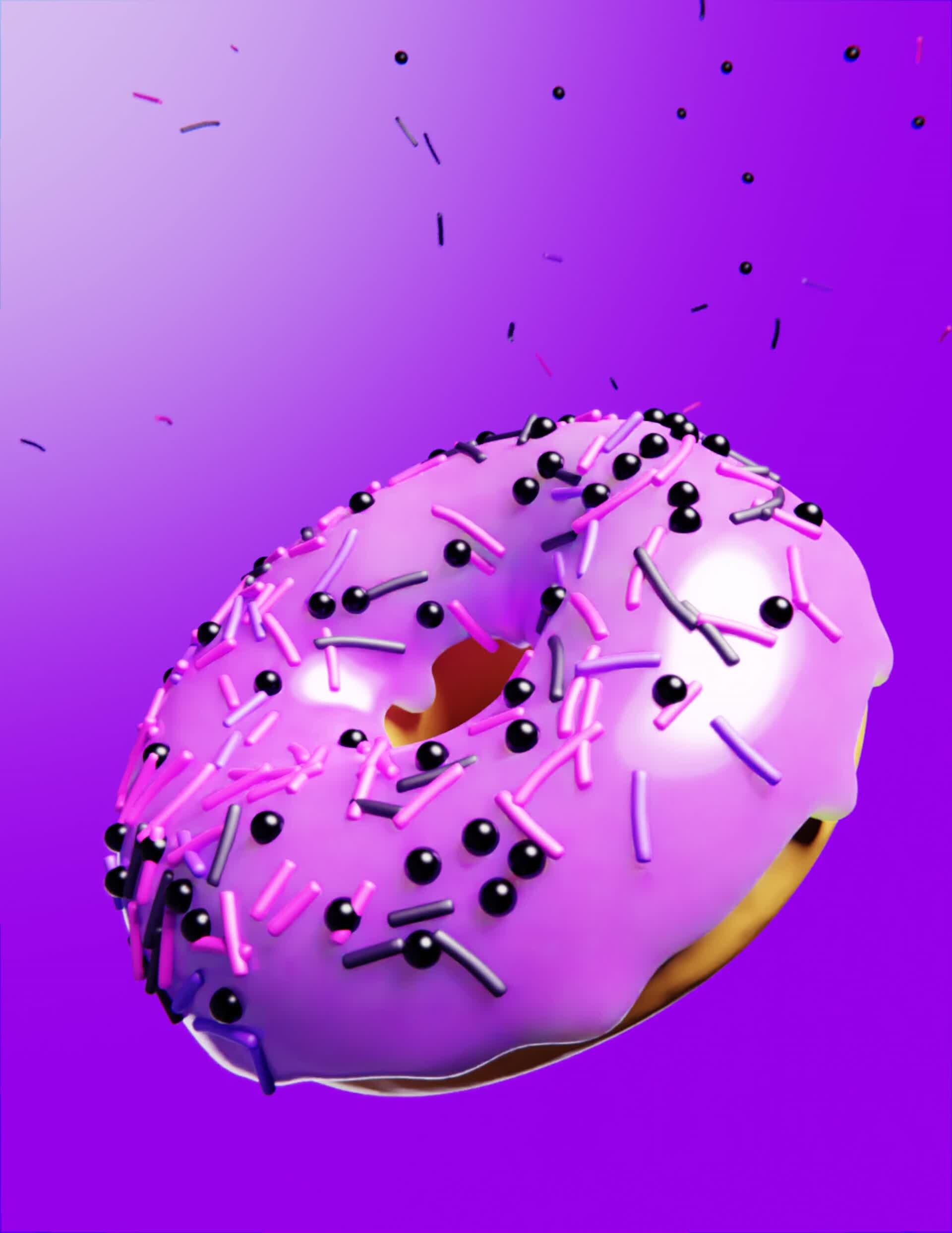 ArtStation - Goth Donut