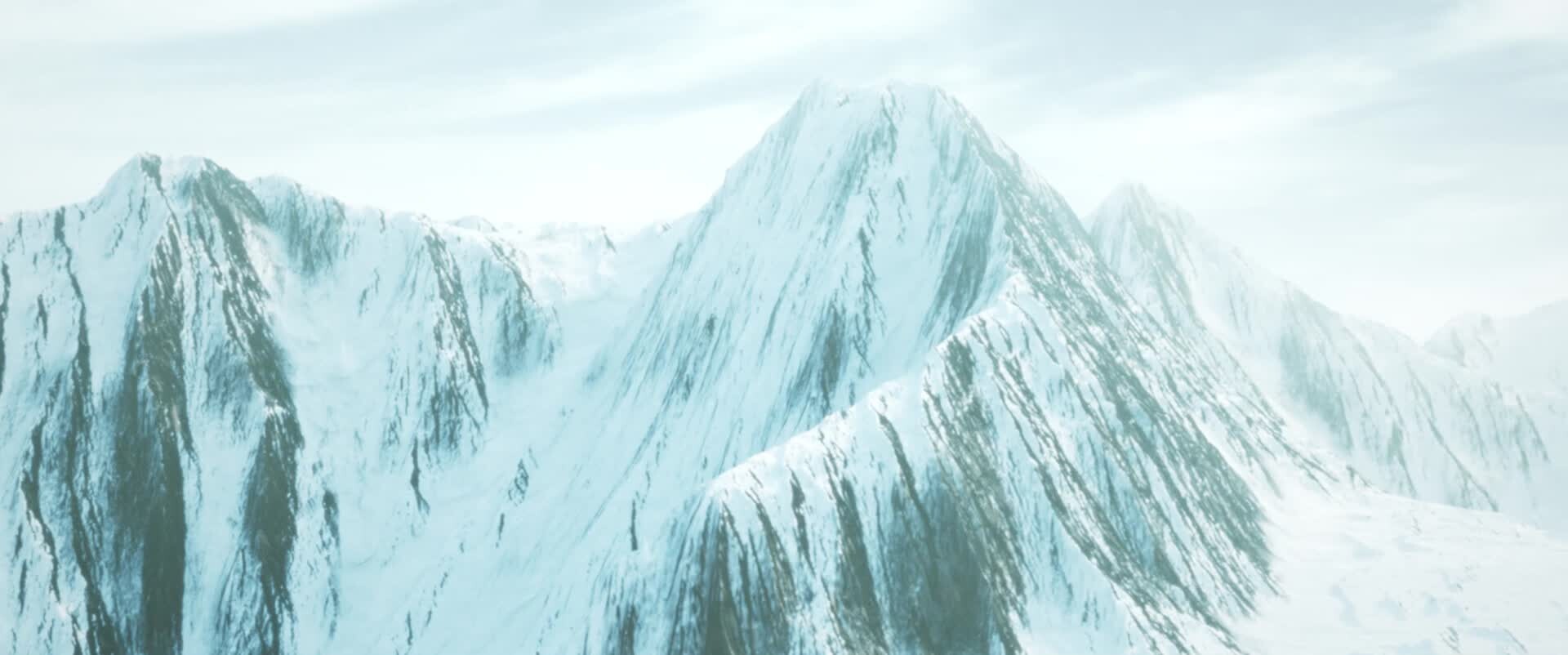 ArtStation - Snowy Mountains
