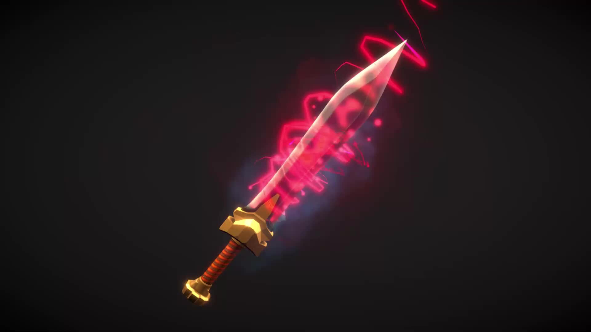 ArtStation - Bleeding Weapon Enchantment VFX