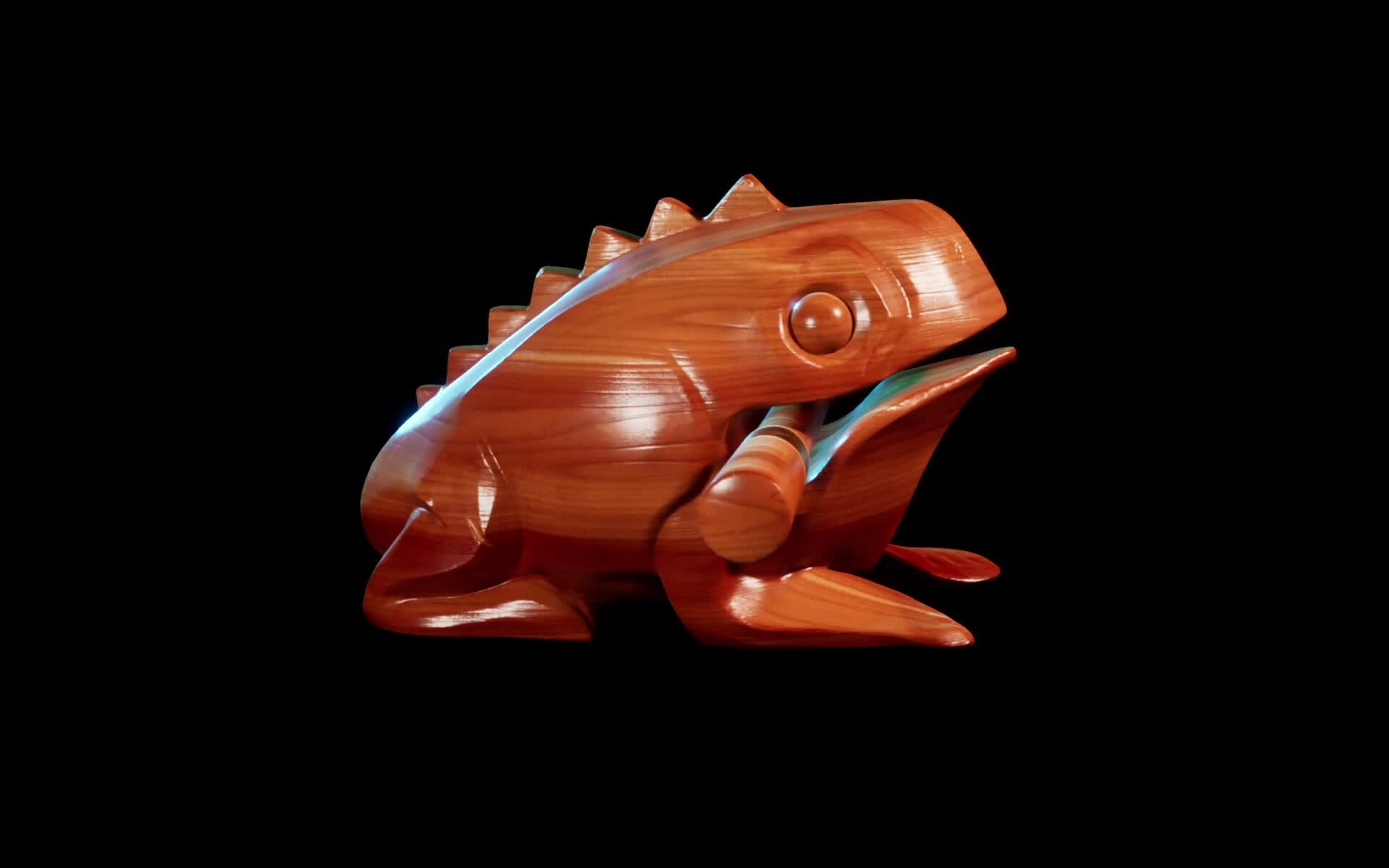 ArtStation - Croaking Frog Instrument