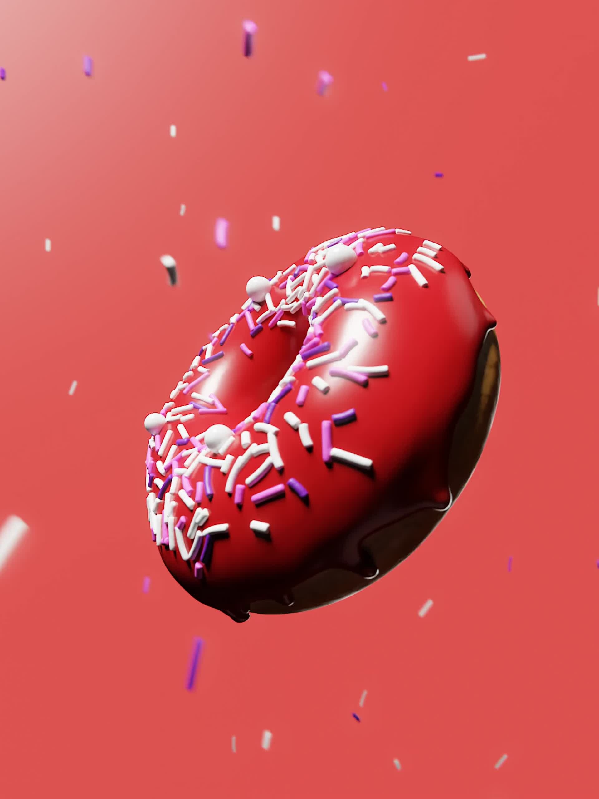 ArtStation - Red Donut