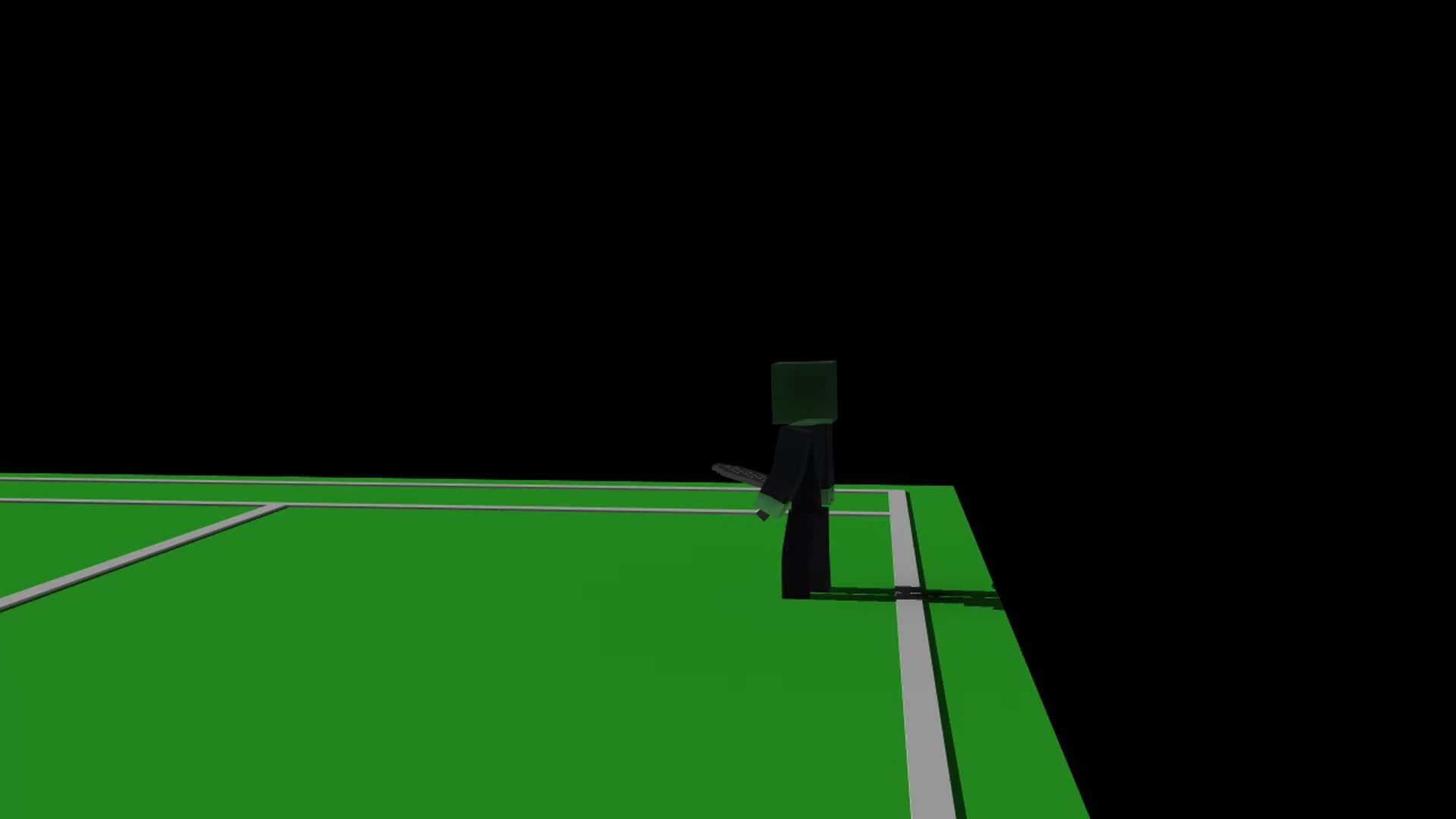 ArtStation - Minecraft tennis test