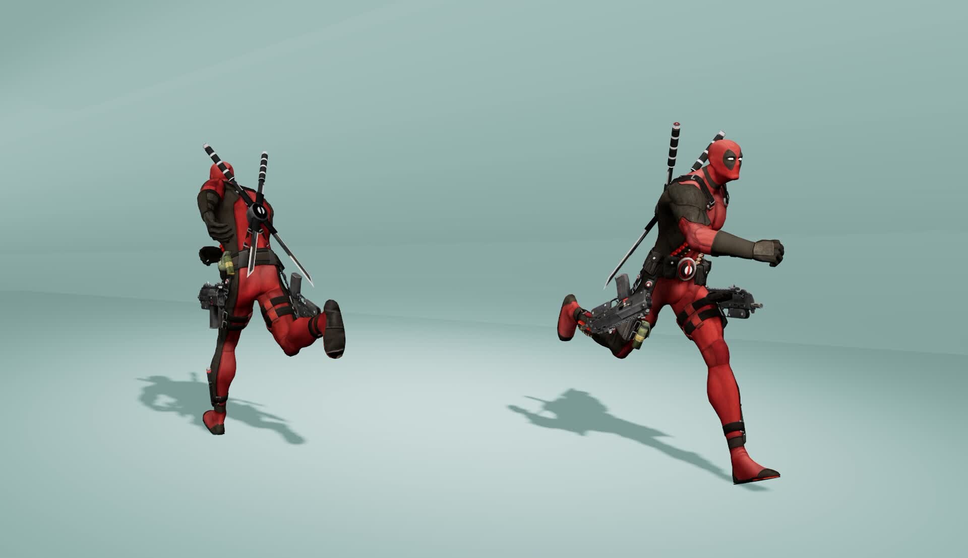 ArtStation - Deadpool run