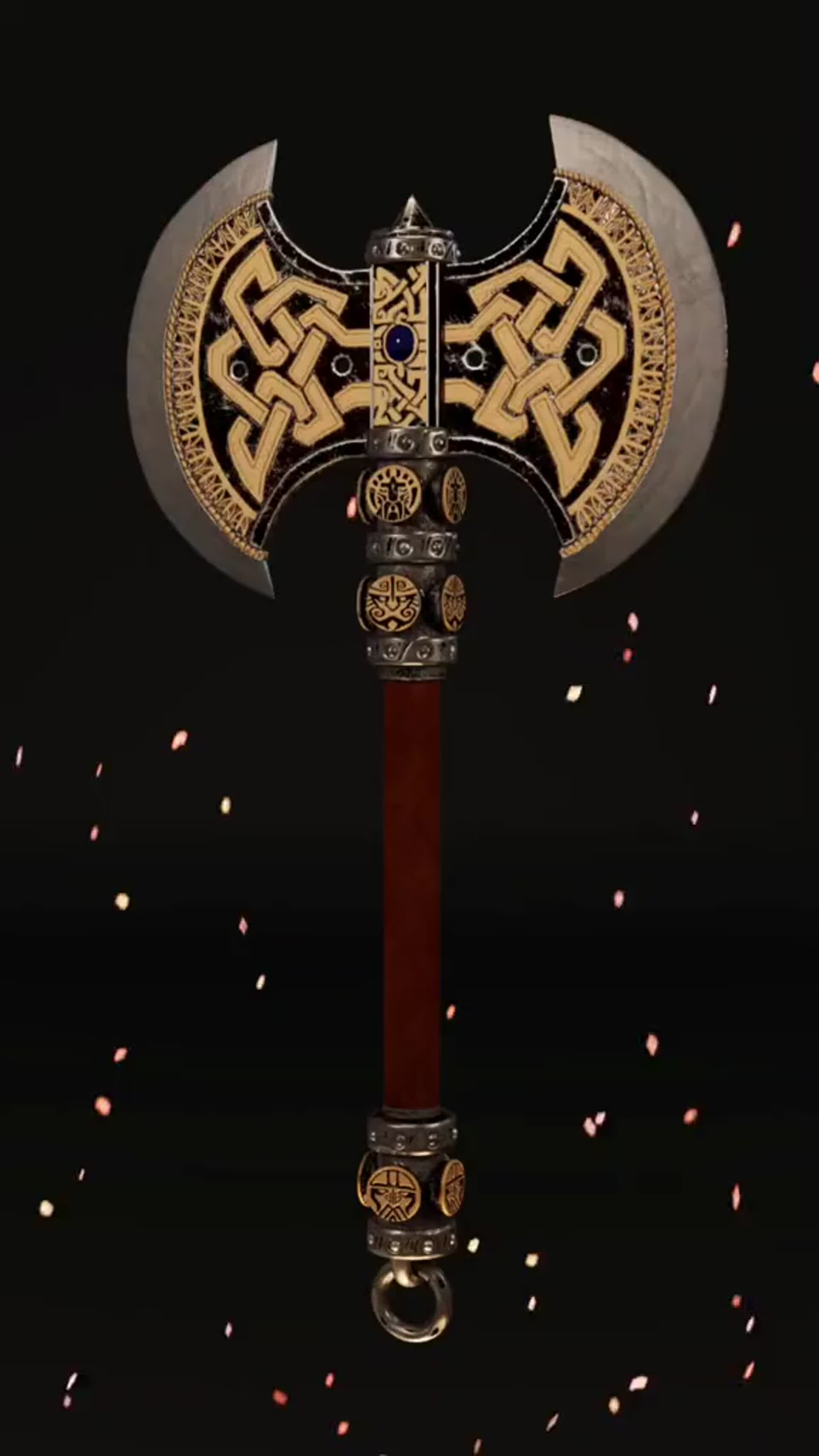 ArtStation - Axe Project, Finished | #Blender #3D