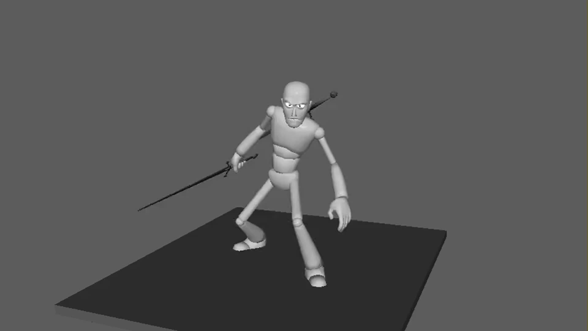 ArtStation - Male Attack Animation