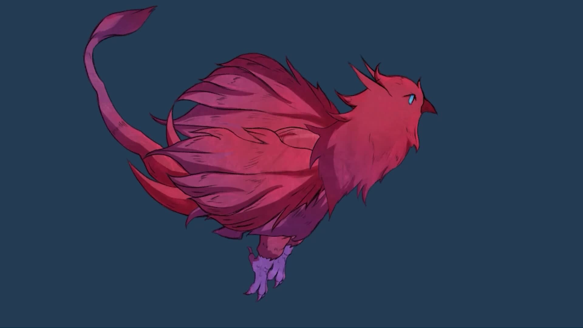 ArtStation - Bird Companion animations