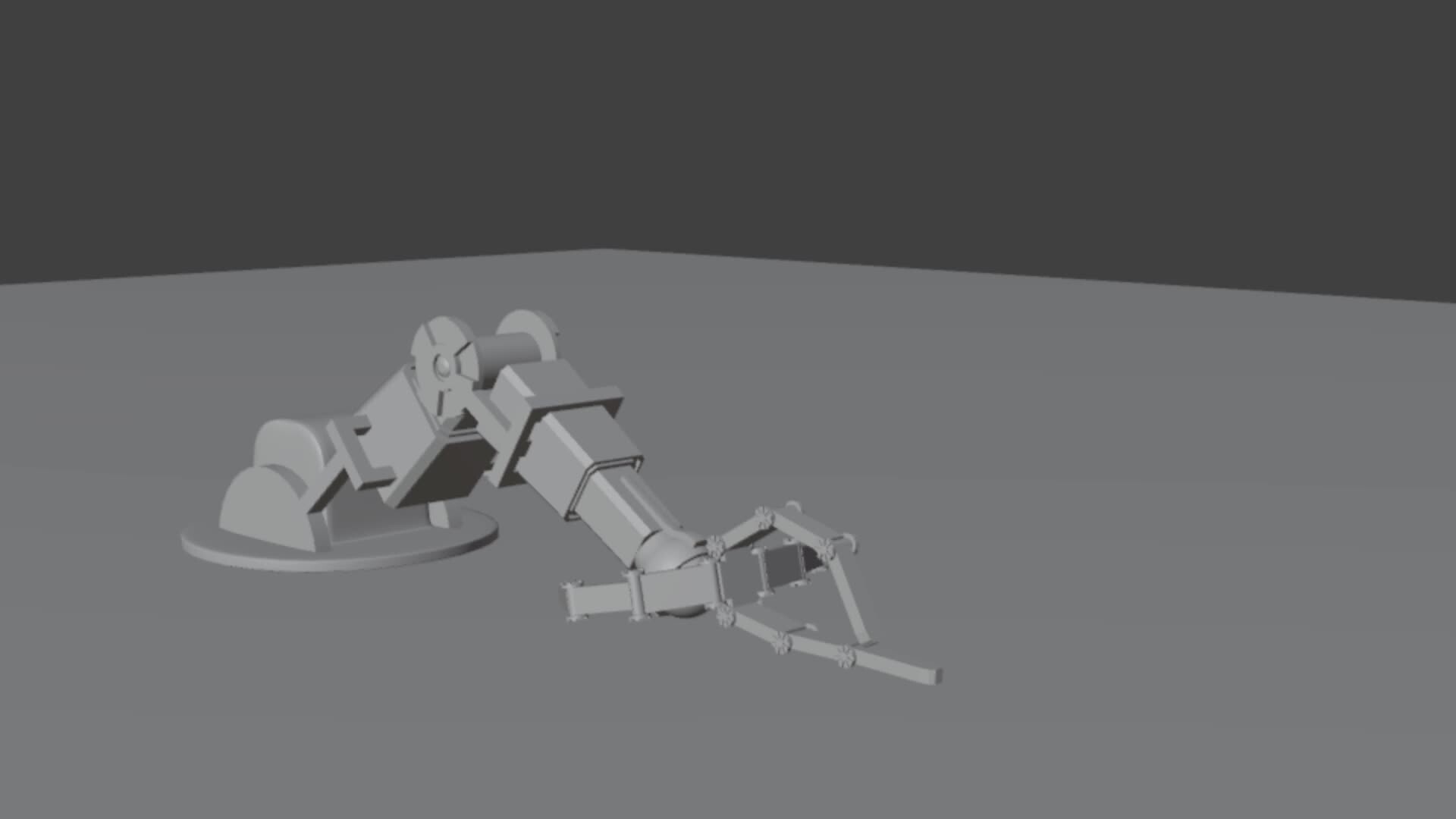 ArtStation - Mechanical Arm (blender exercise)