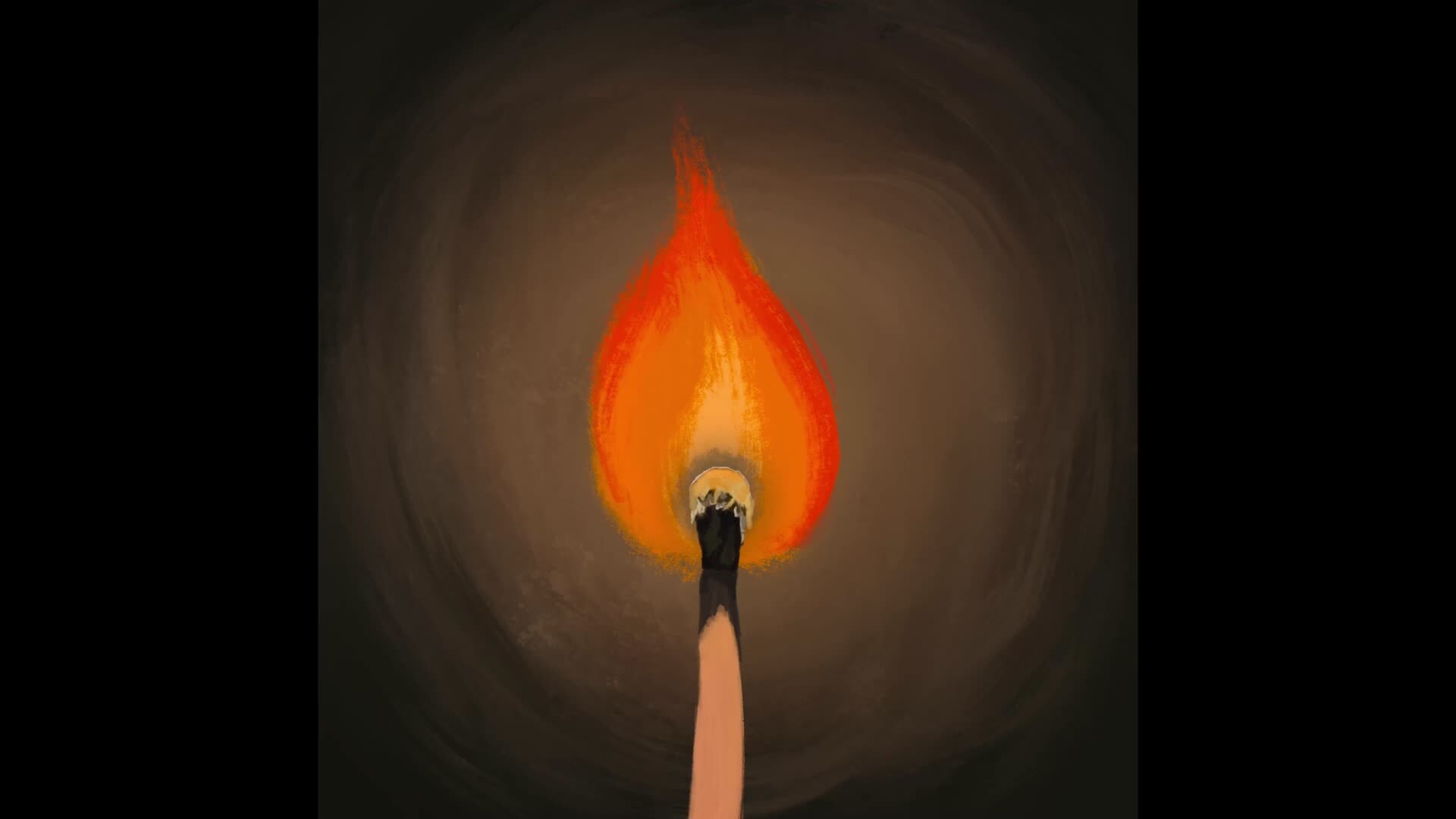 ArtStation - Burning match