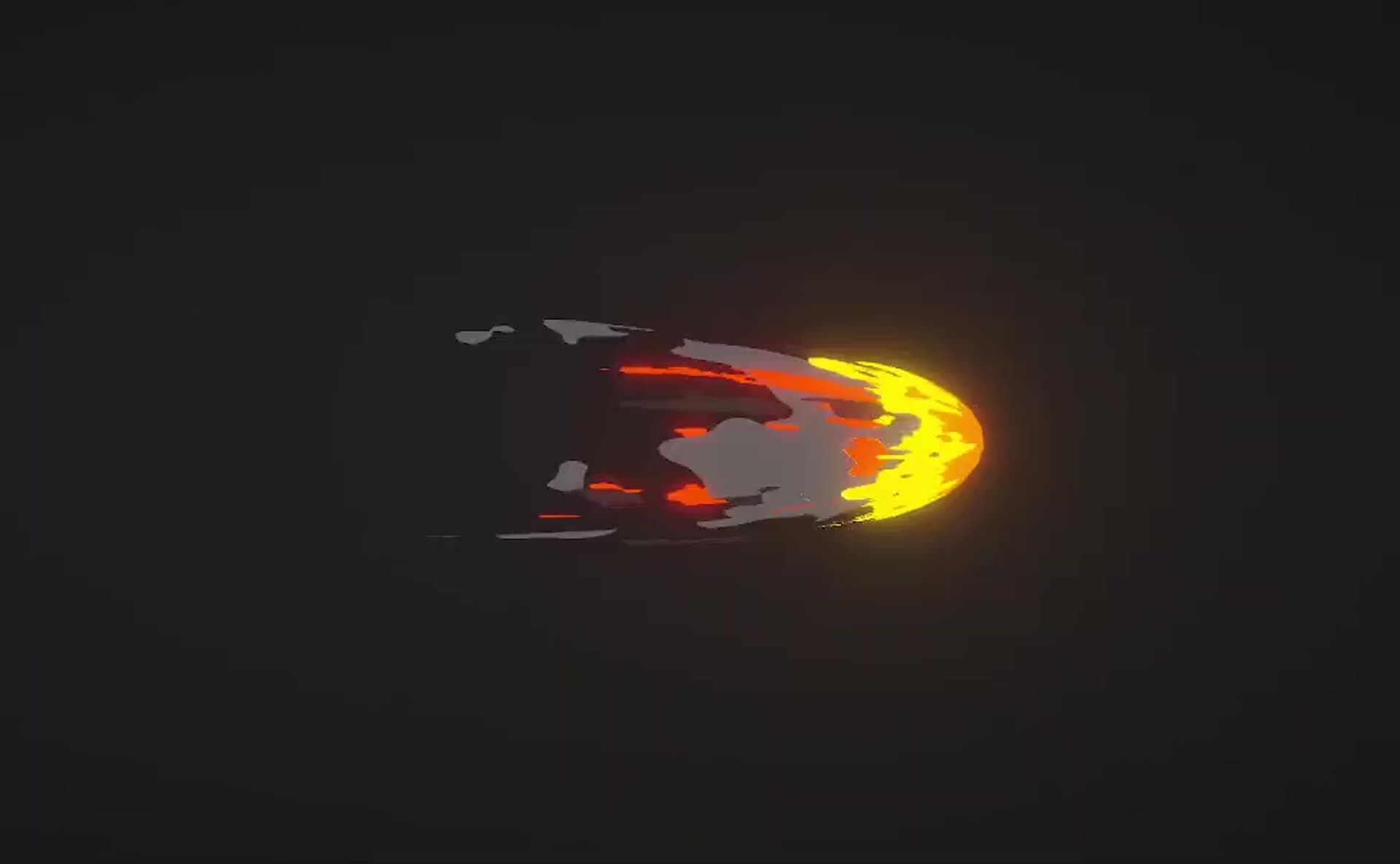 ArtStation - VFX - Fireball Trail