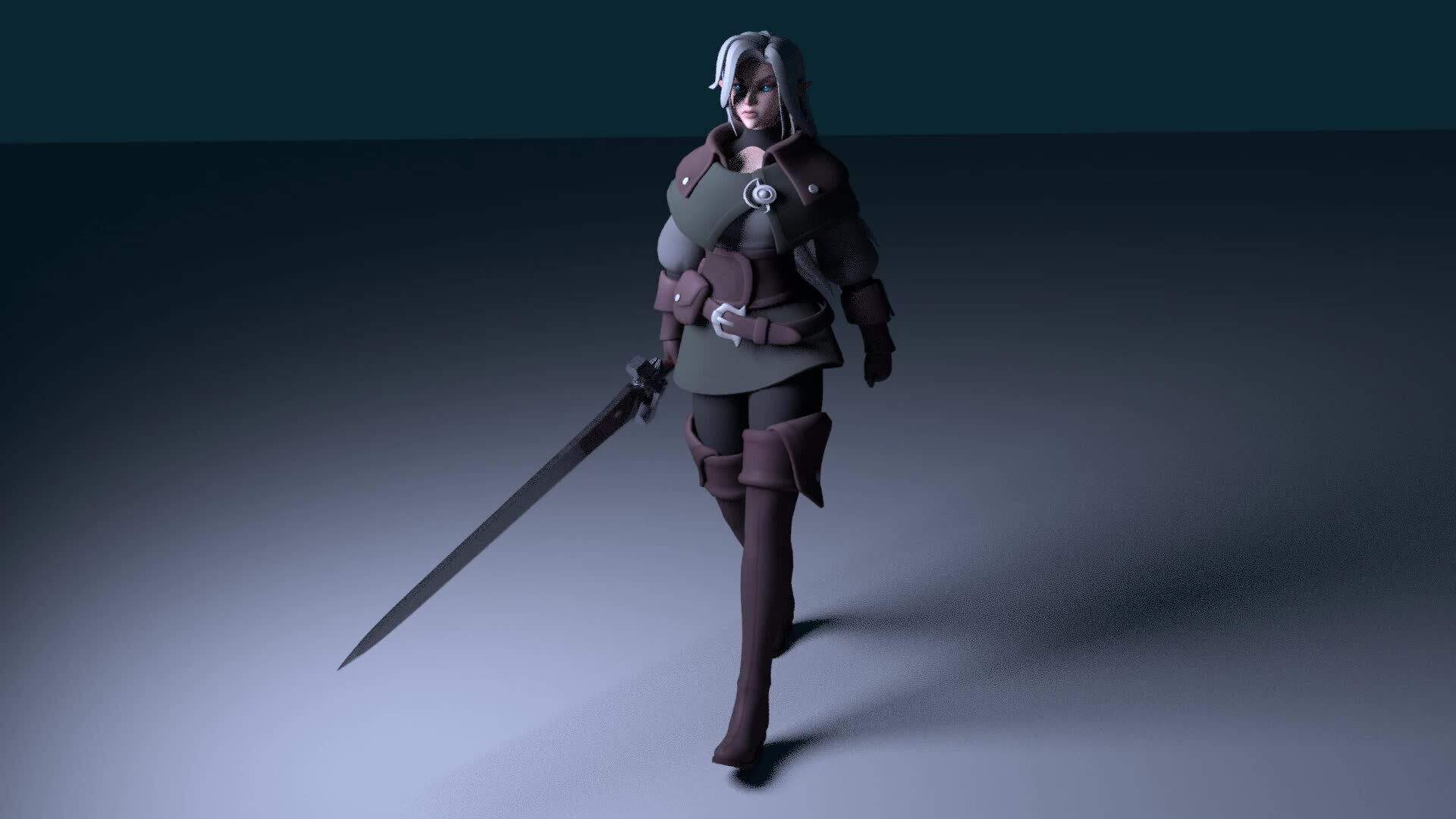 ArtStation - AZRI Walking Animation