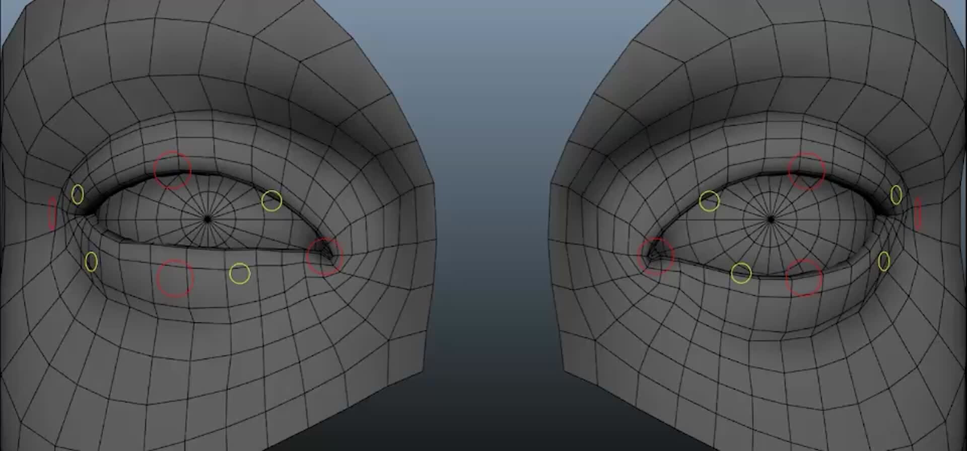 ArtStation - Flexible Eye Rig