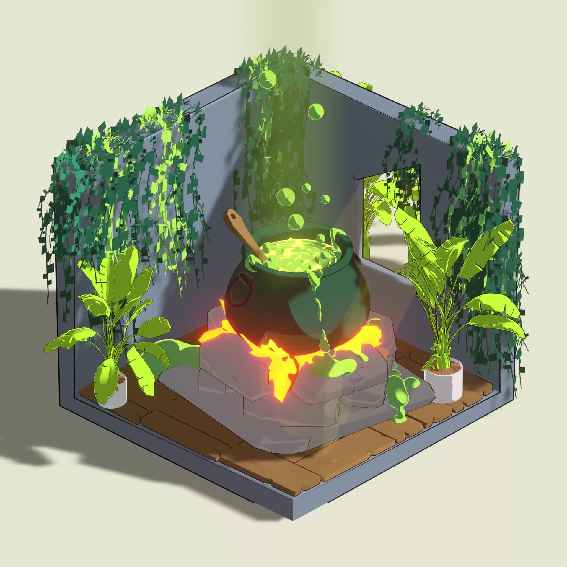ArtStation - Alchemy Room