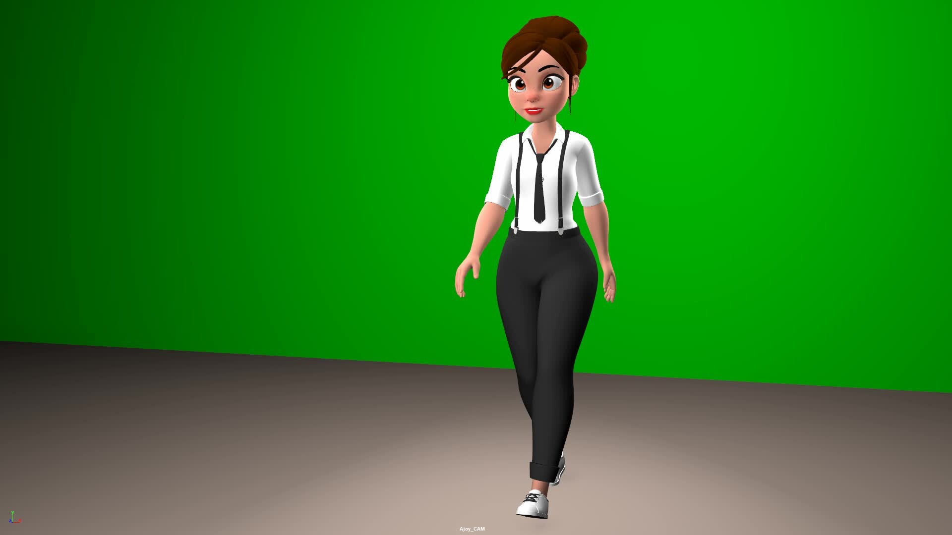 ArtStation - Female Walk Cycle