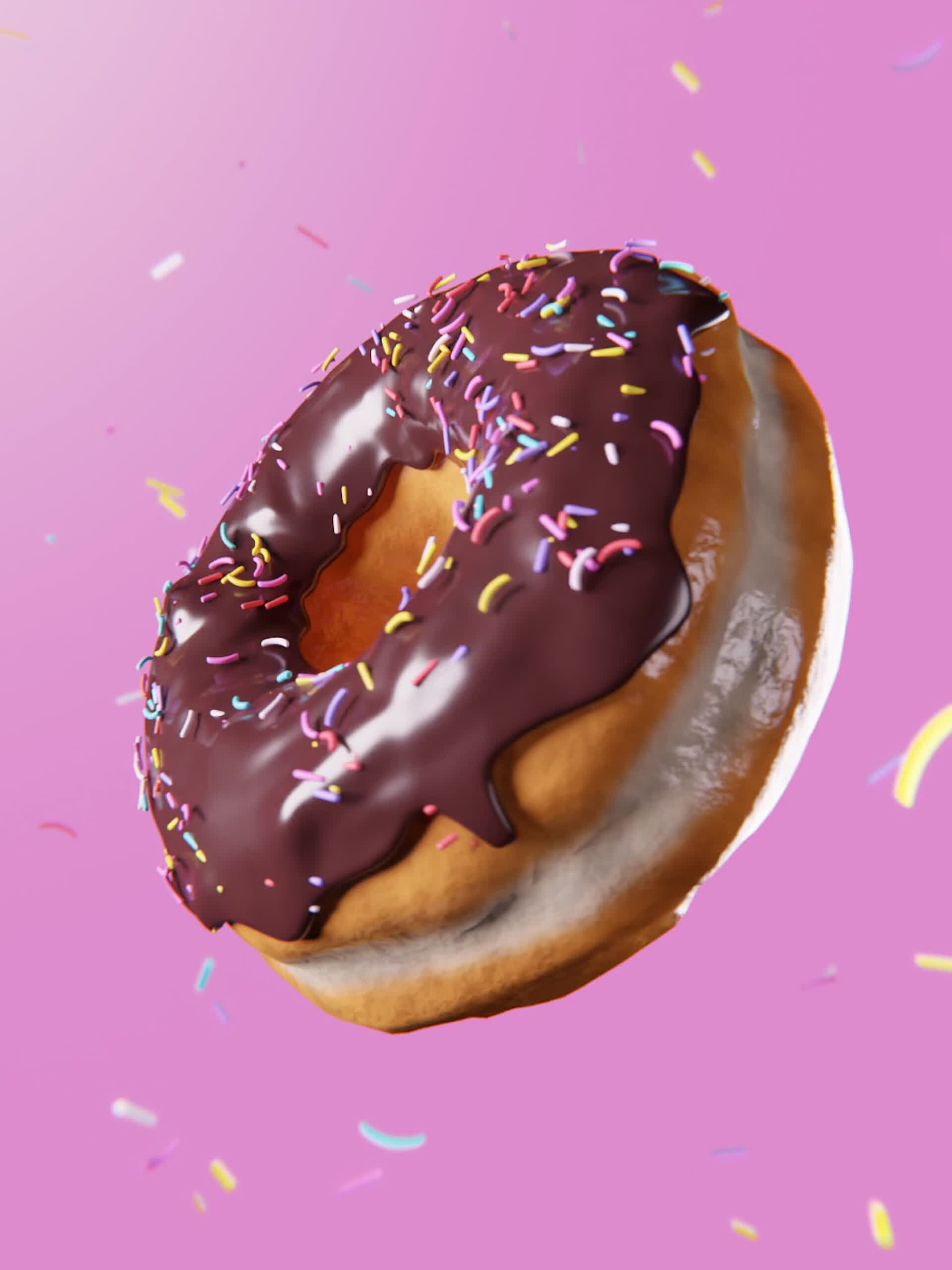 ArtStation - the famous blender donut
