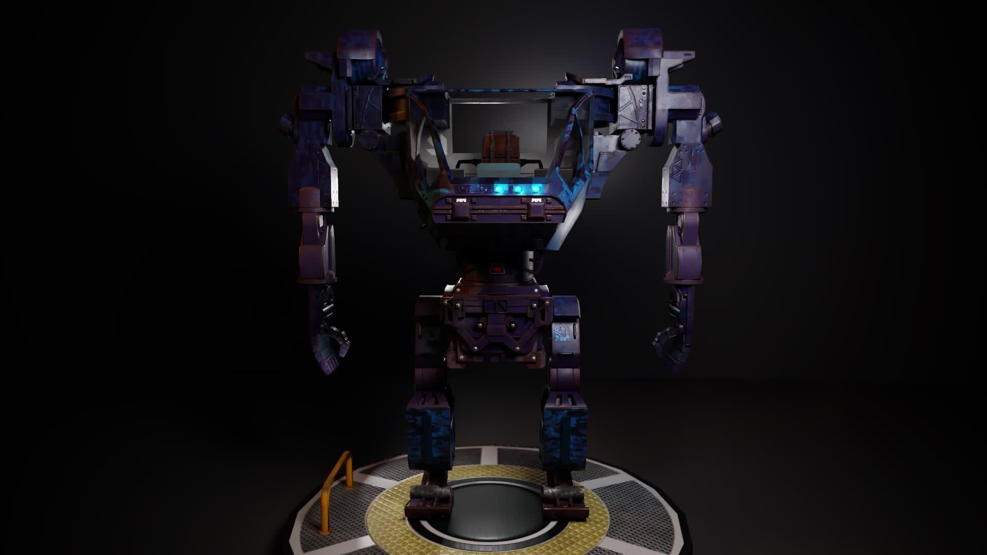 ArtStation - Avatar A.M.P Mech Suit