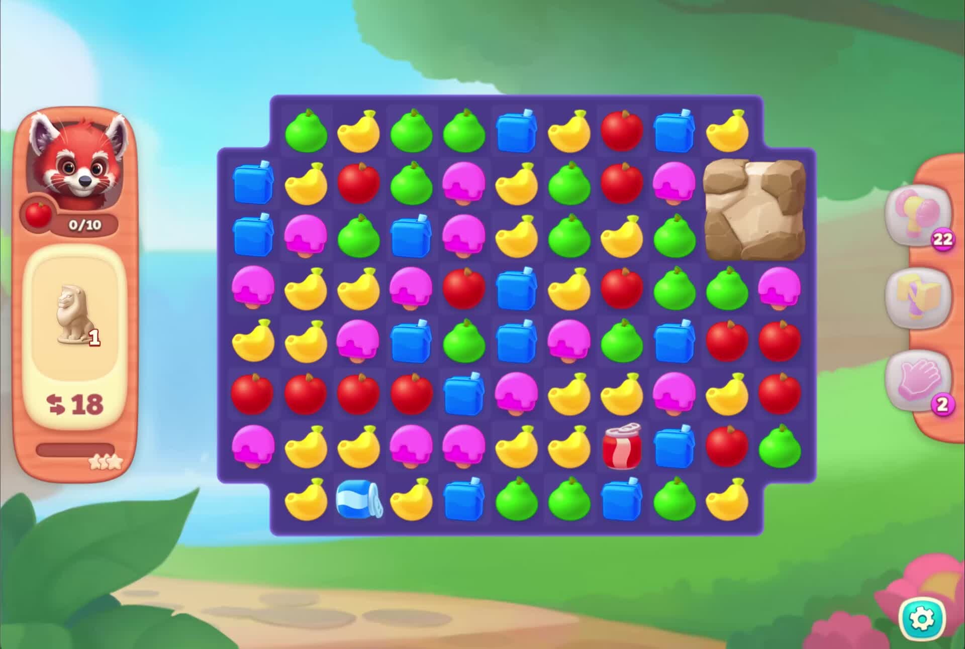 ArtStation - Animation test for a match3 game