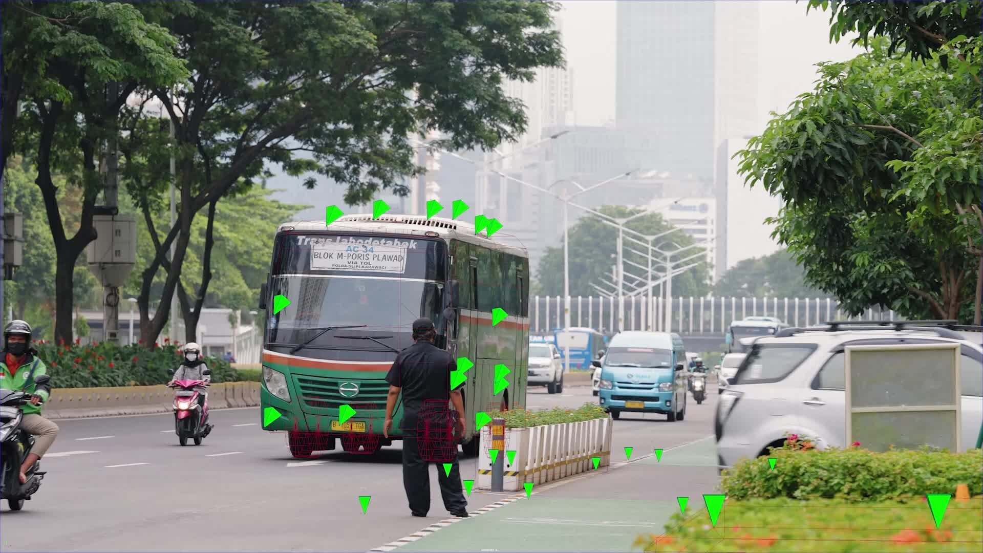 ArtStation - Bus Track and Matchmove