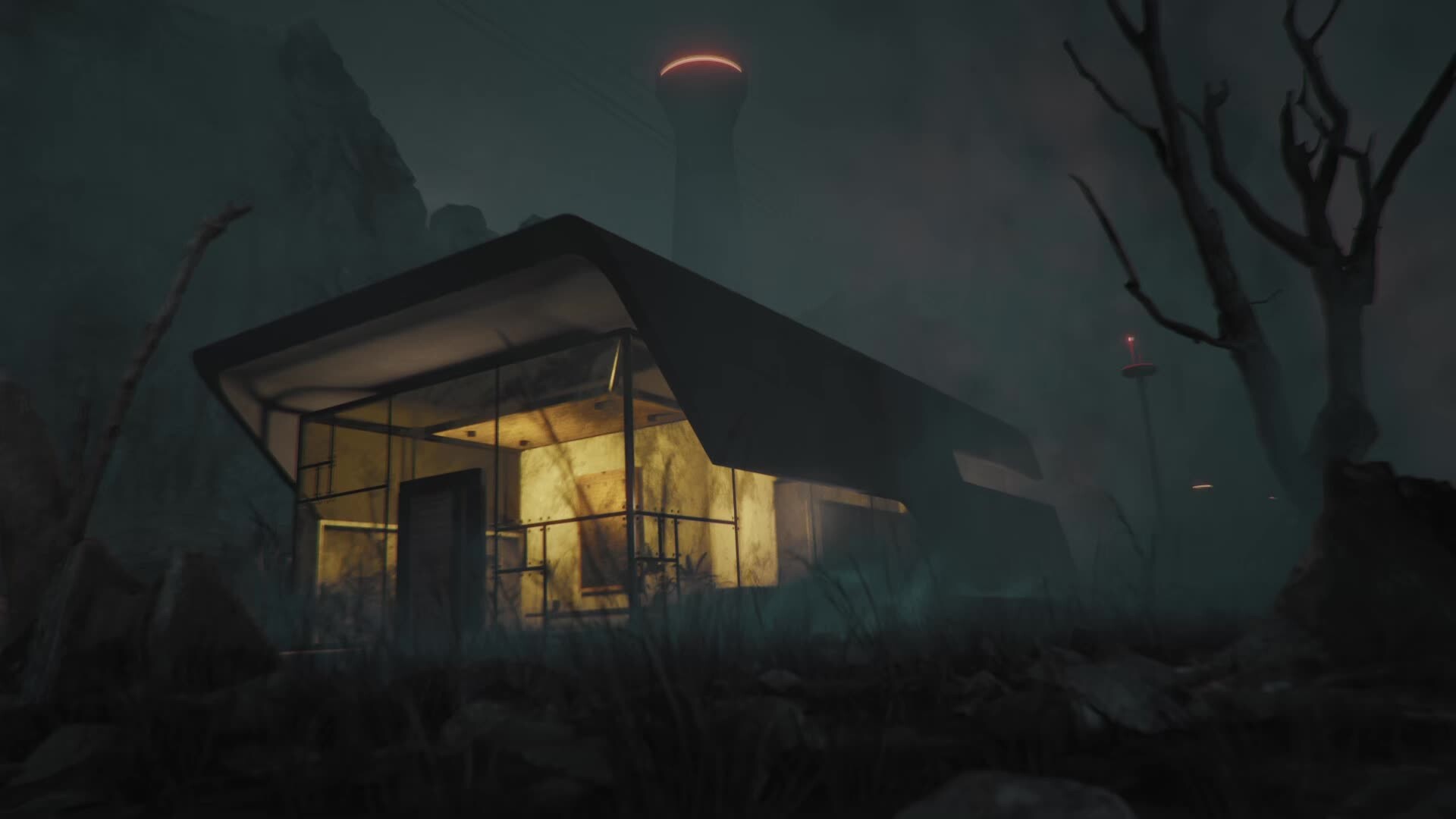 ArtStation - Foggy House