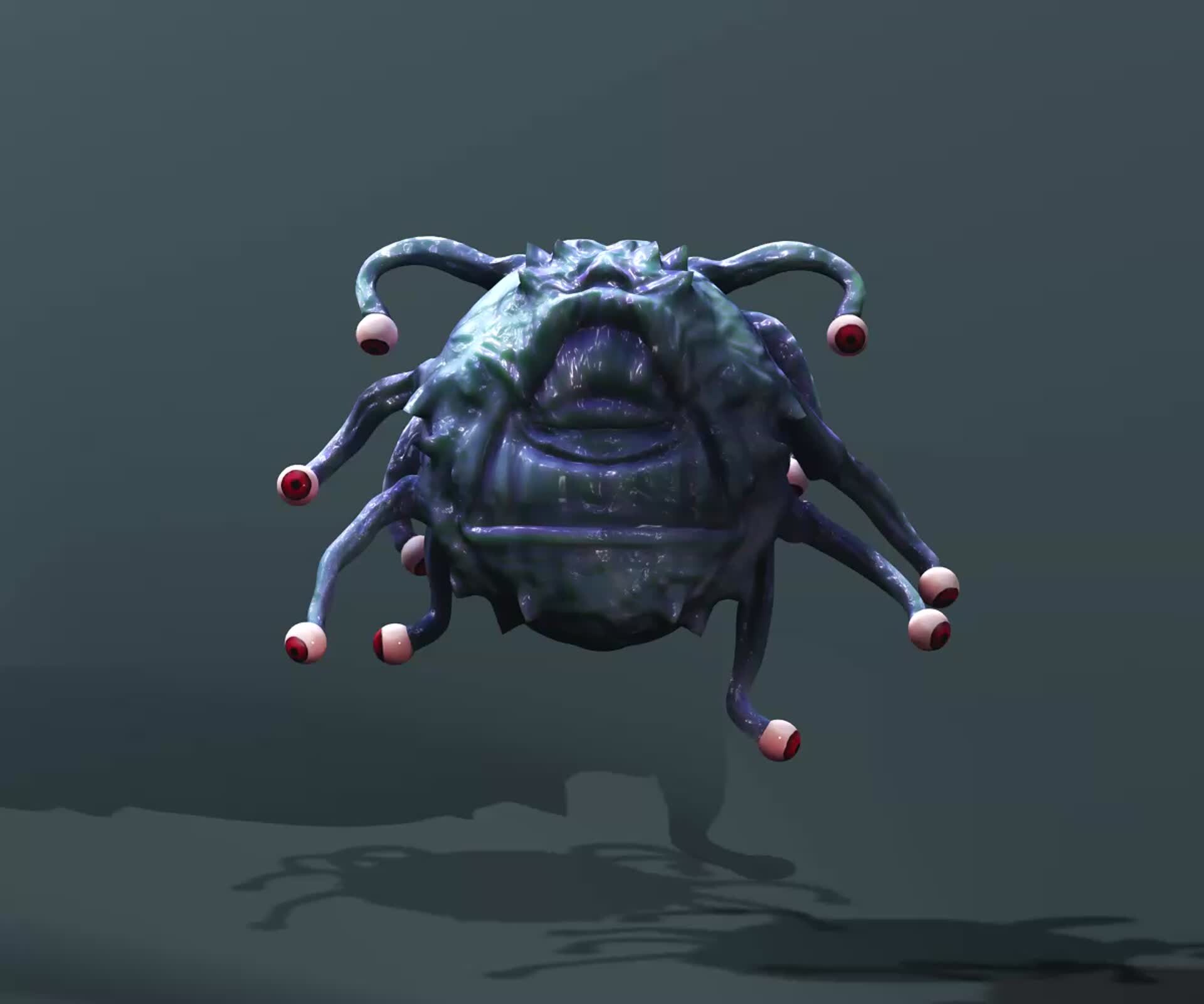 ArtStation - Beholder for Character Creator (WIP)