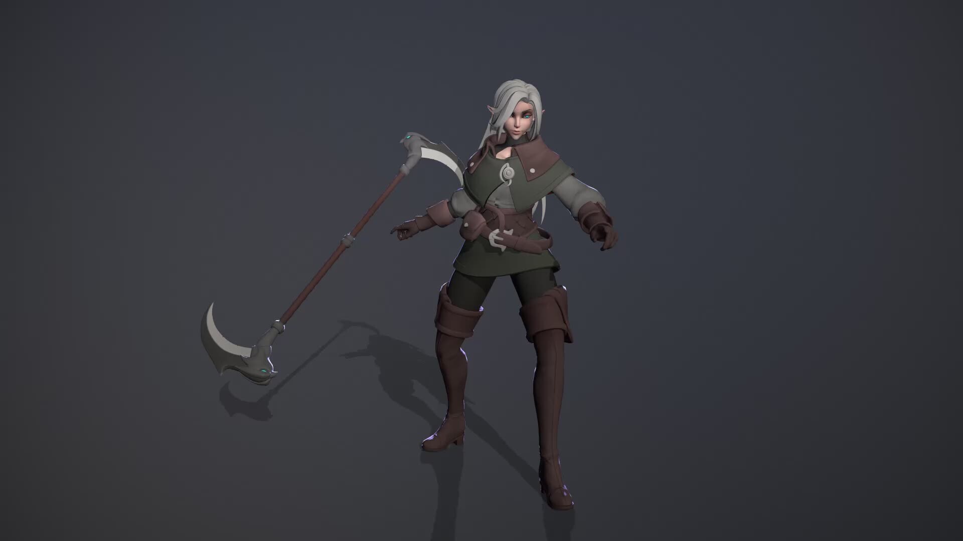 ArtStation - Battle Idle AZRI