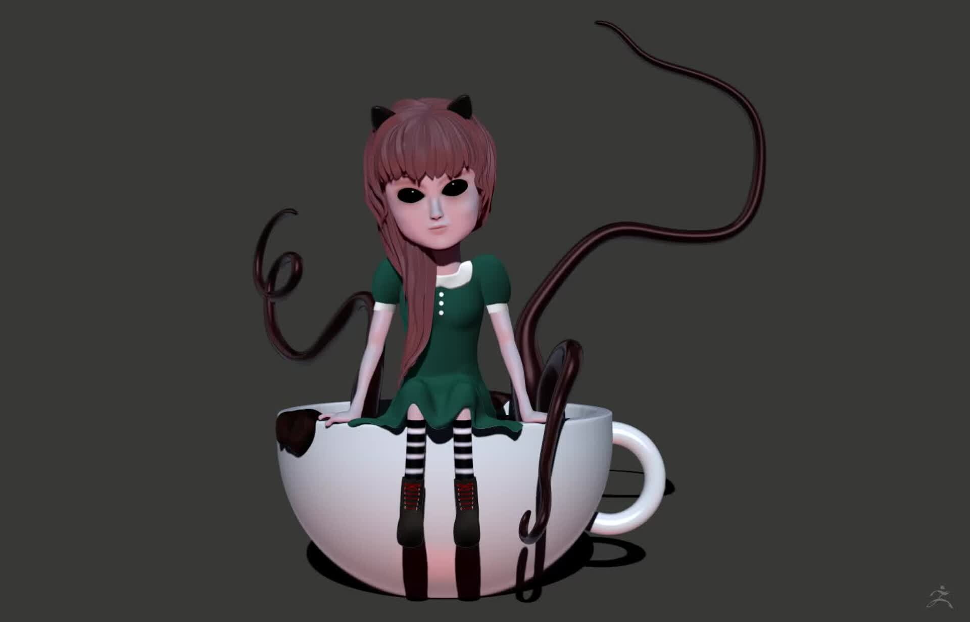 ArtStation - Creepy Tea!