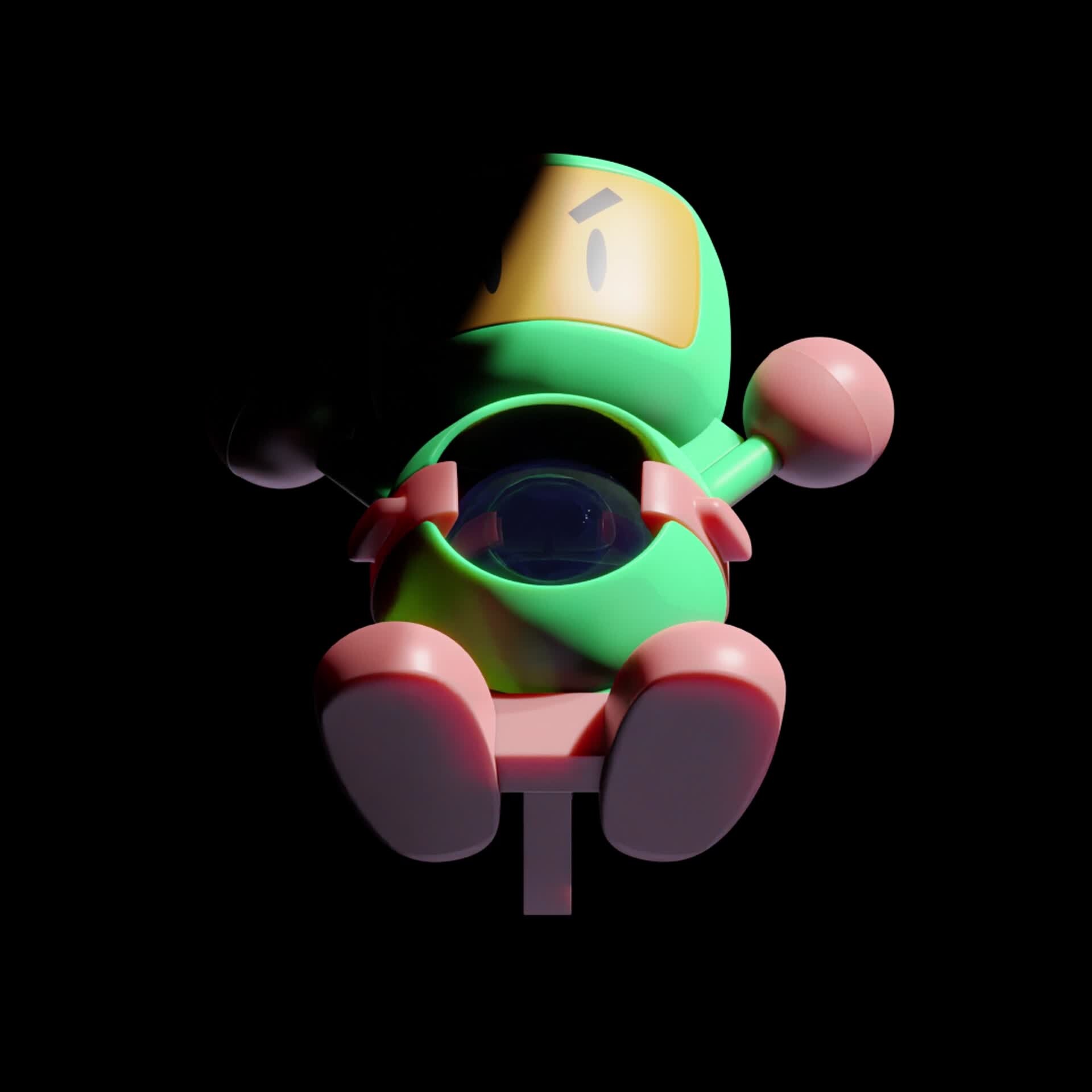 ArtStation - B-Daman 3D rotational animation