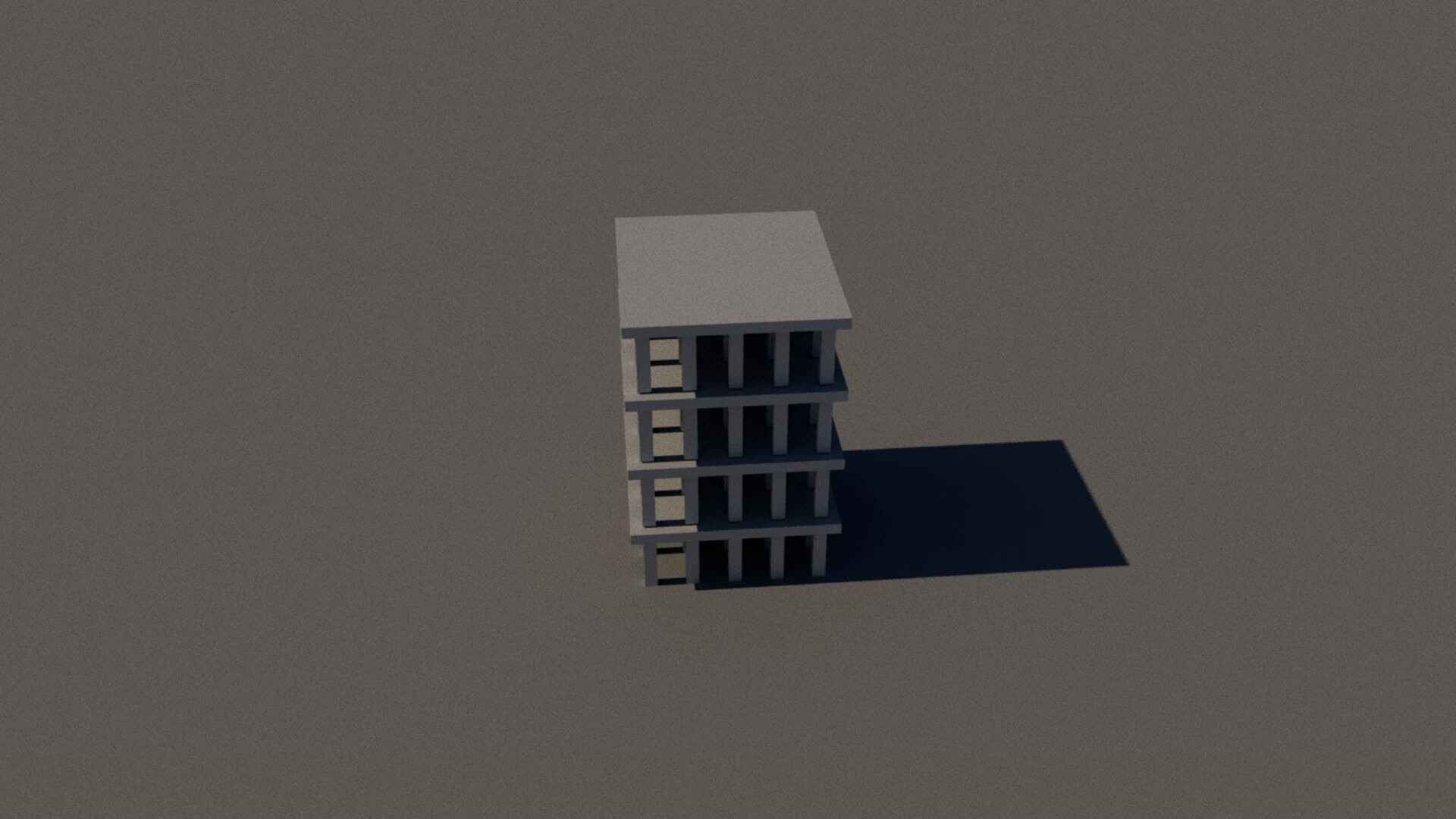 ArtStation - building collapse