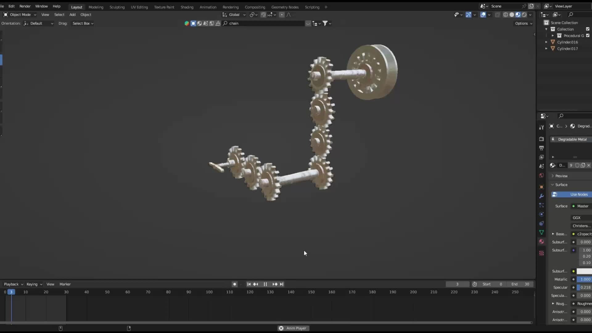 ArtStation - Training skills, gears.