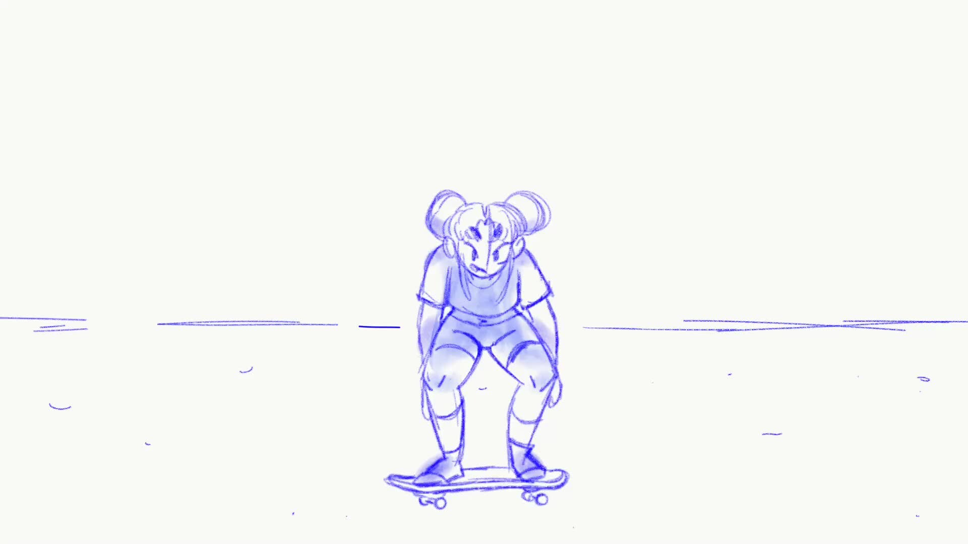 ArtStation - Kickflip Animation Study