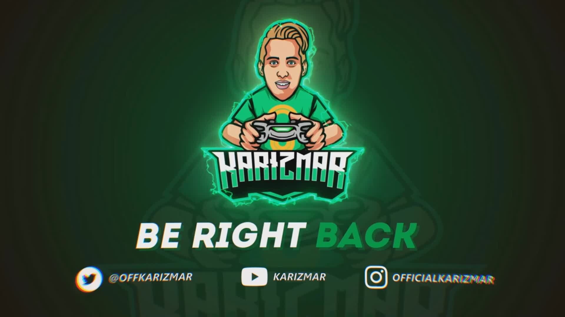 ArtStation - Be right back screen