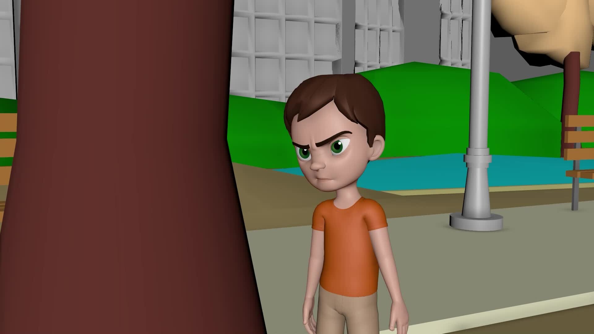 ArtStation - Tree Punch Animation