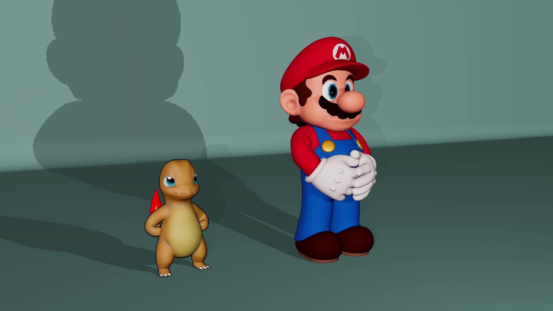 ArtStation - Mario and Charmander Animation
