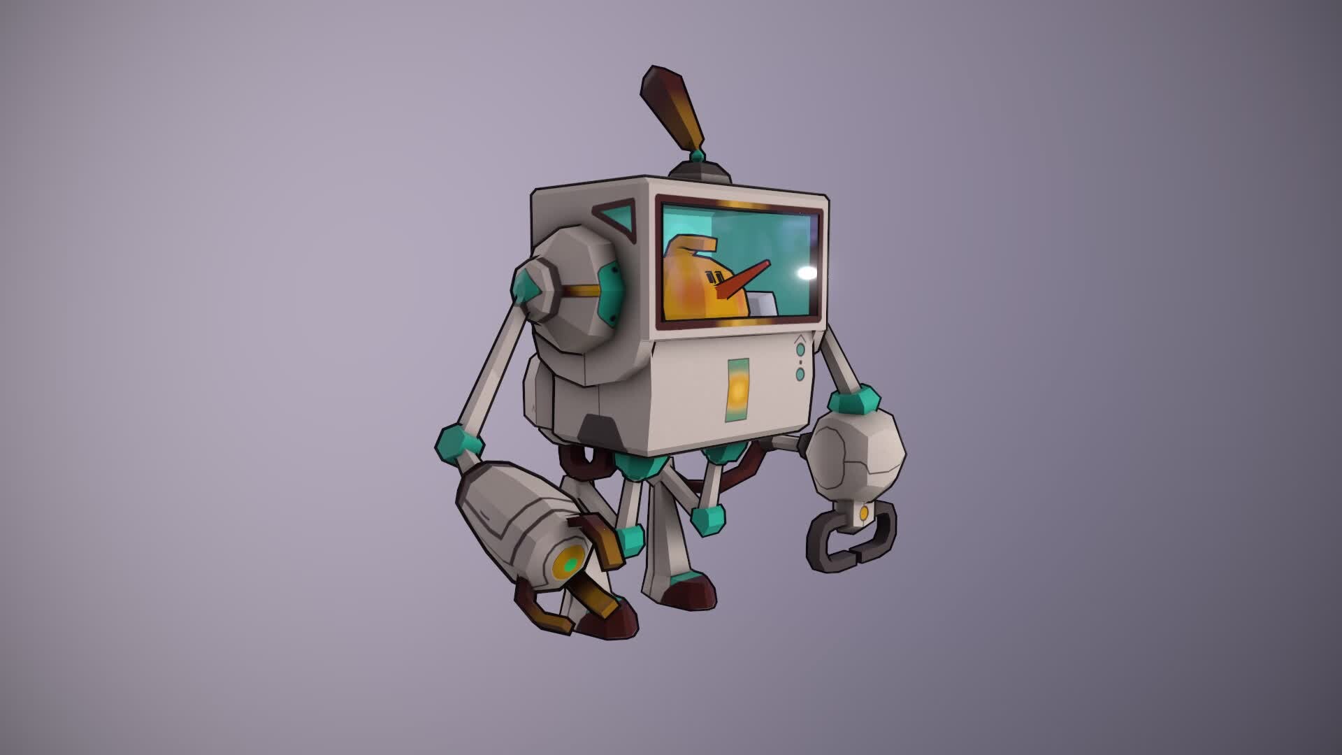 ArtStation - Robot Chiken - 3D Commission of an NFT