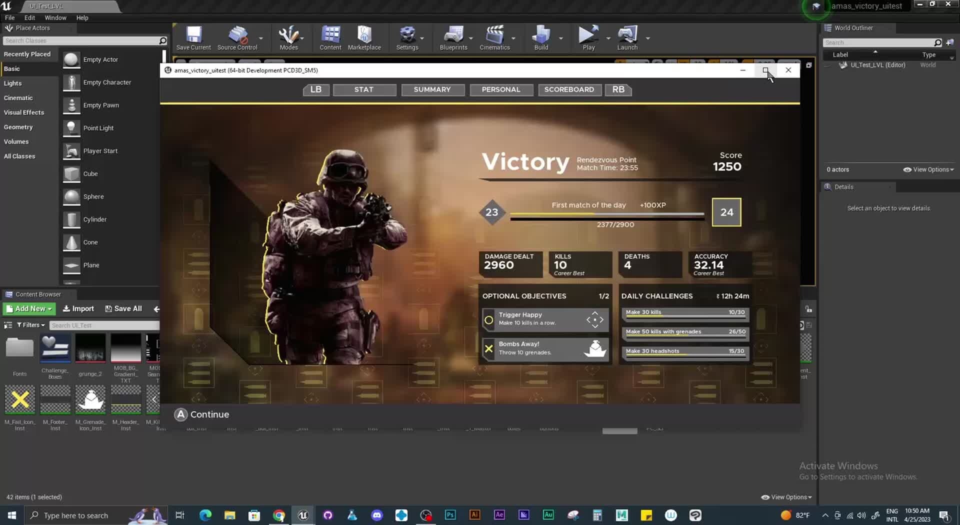 Amarilys Rosado - UMG Victory Screen Test