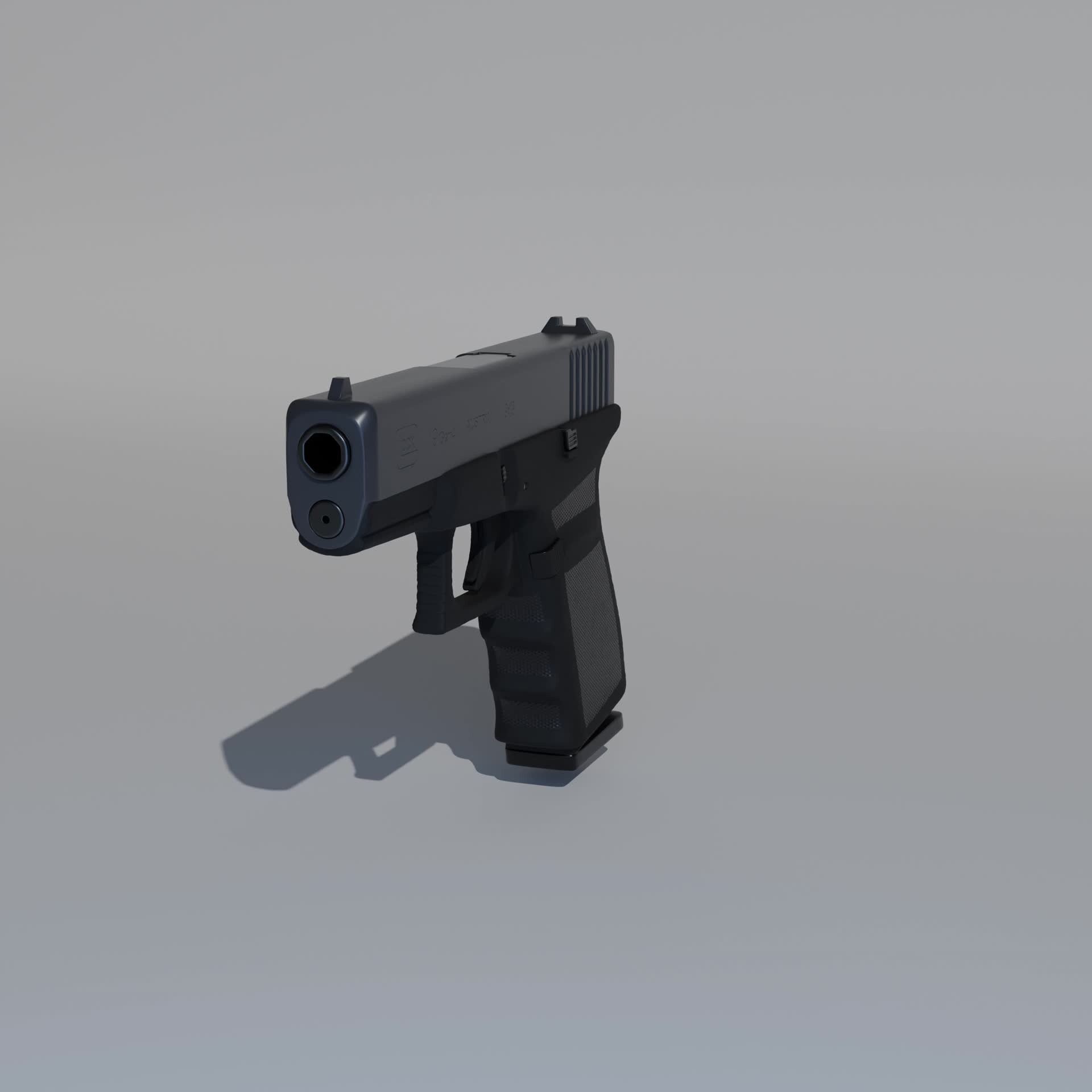 ArtStation - Glock 19 Pistol