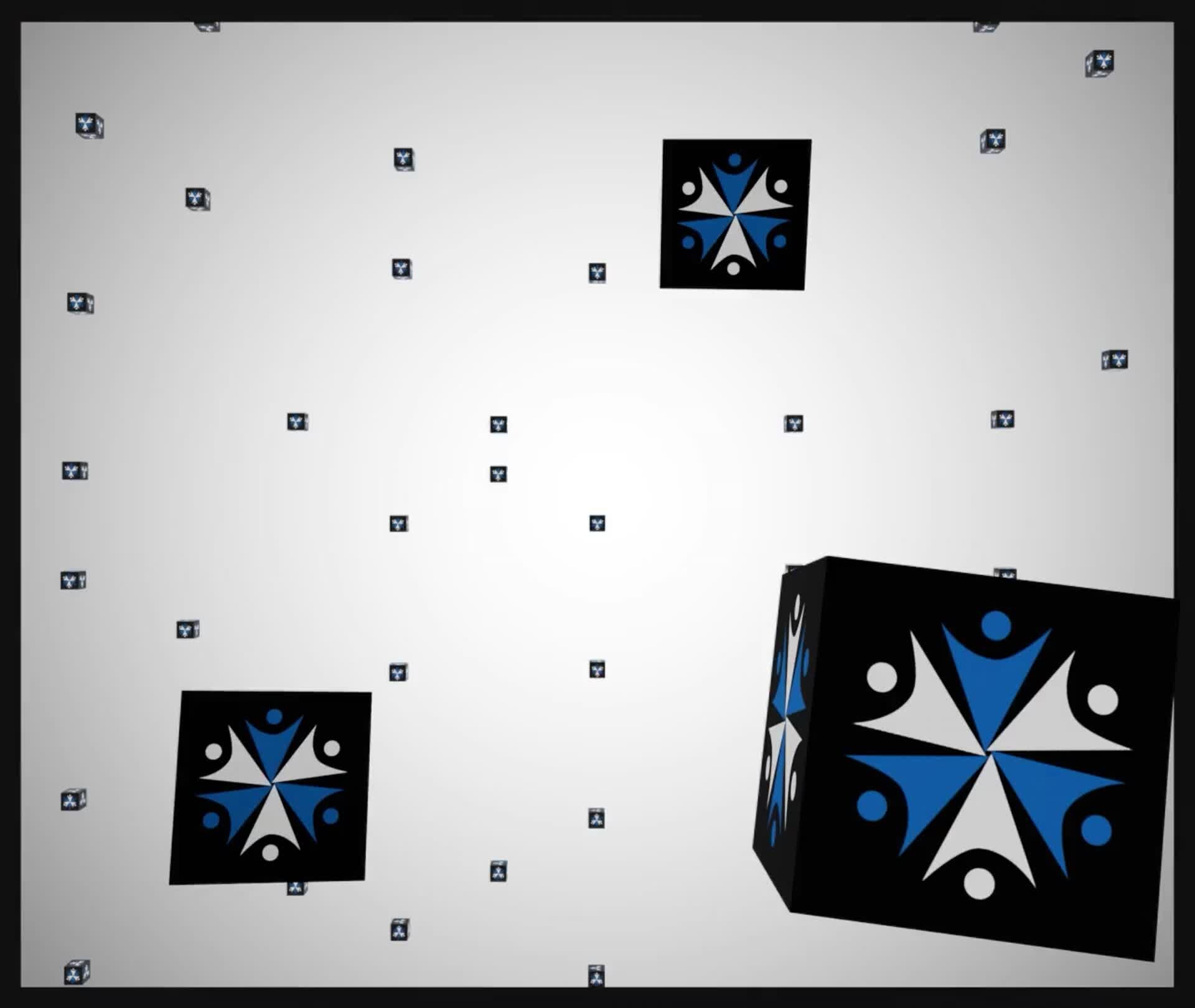 ArtStation - 3D Space Cubes