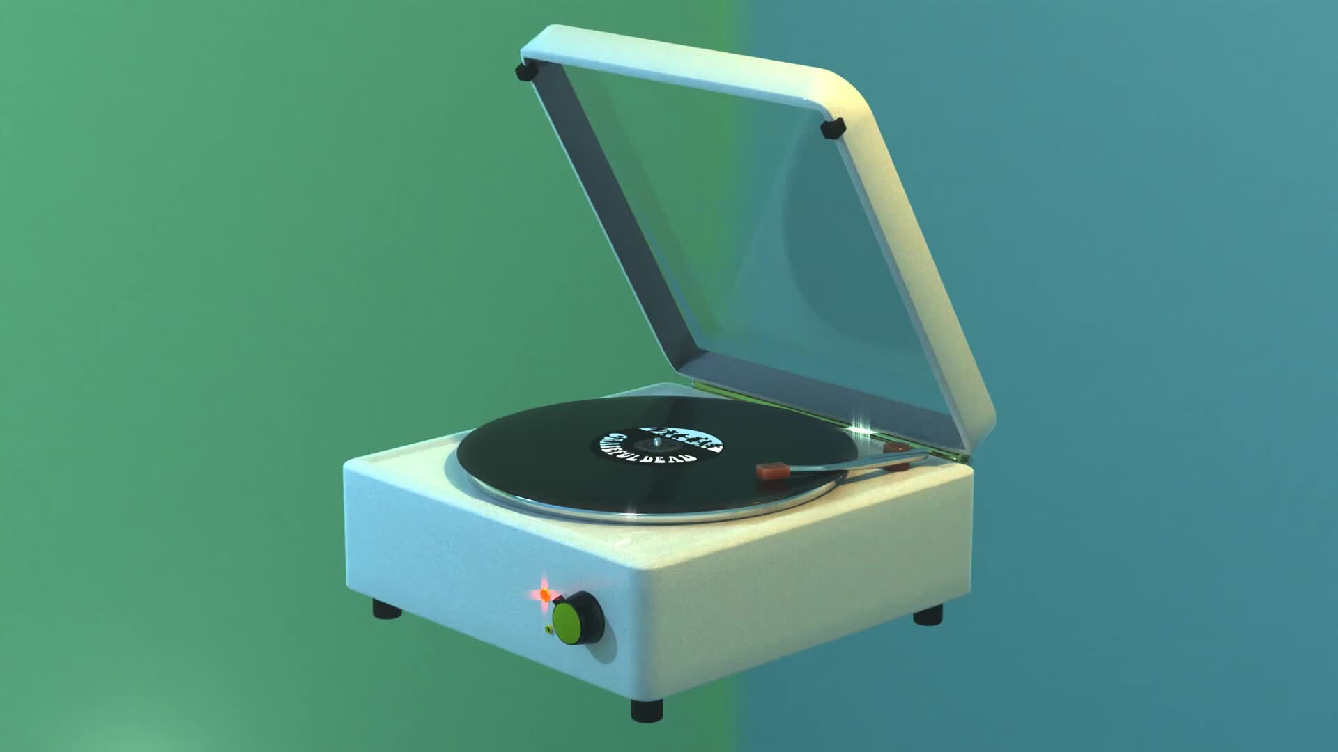 ArtStation - Record Player Animation