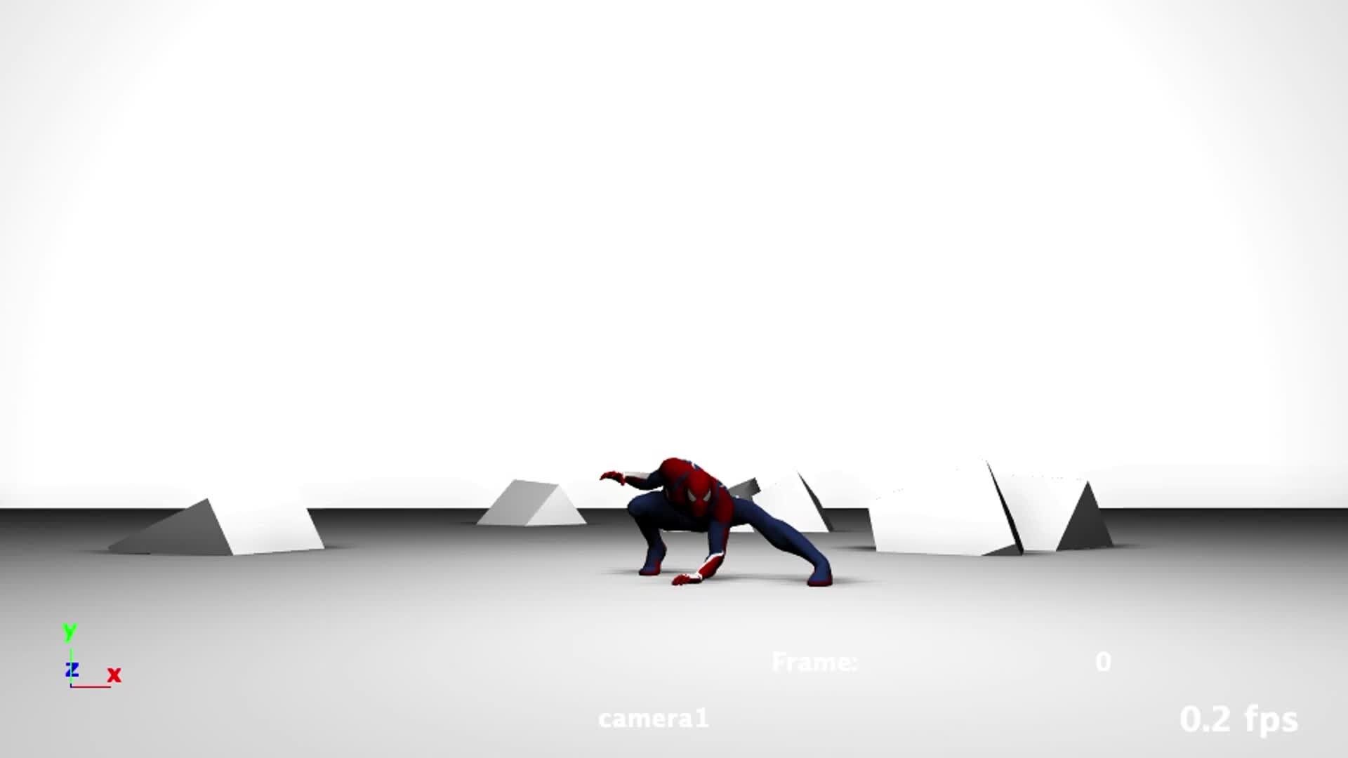 ArtStation - Gameplay: Spiderman_Jump