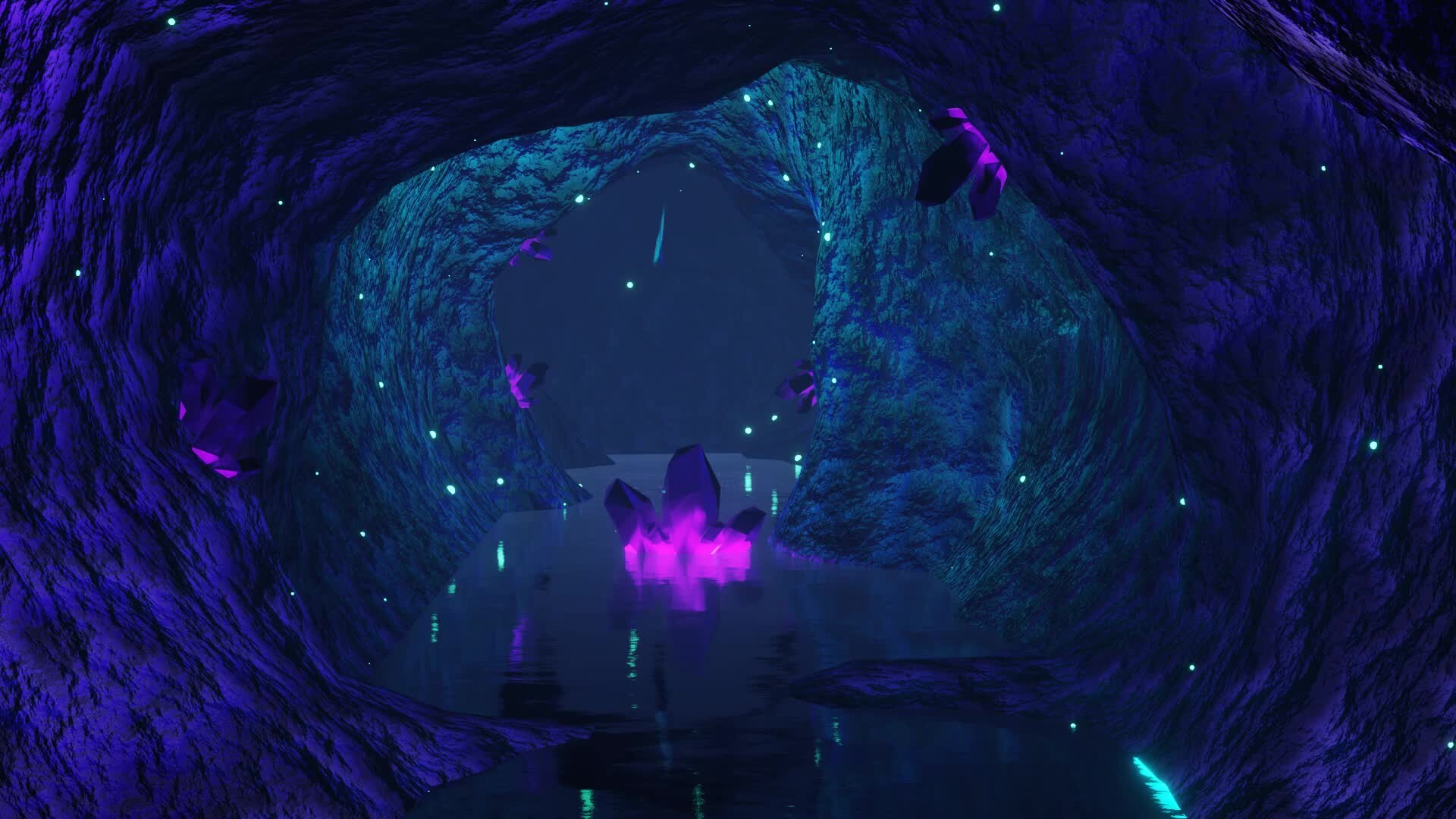 ArtStation - 3D Animation Cristal Cave
