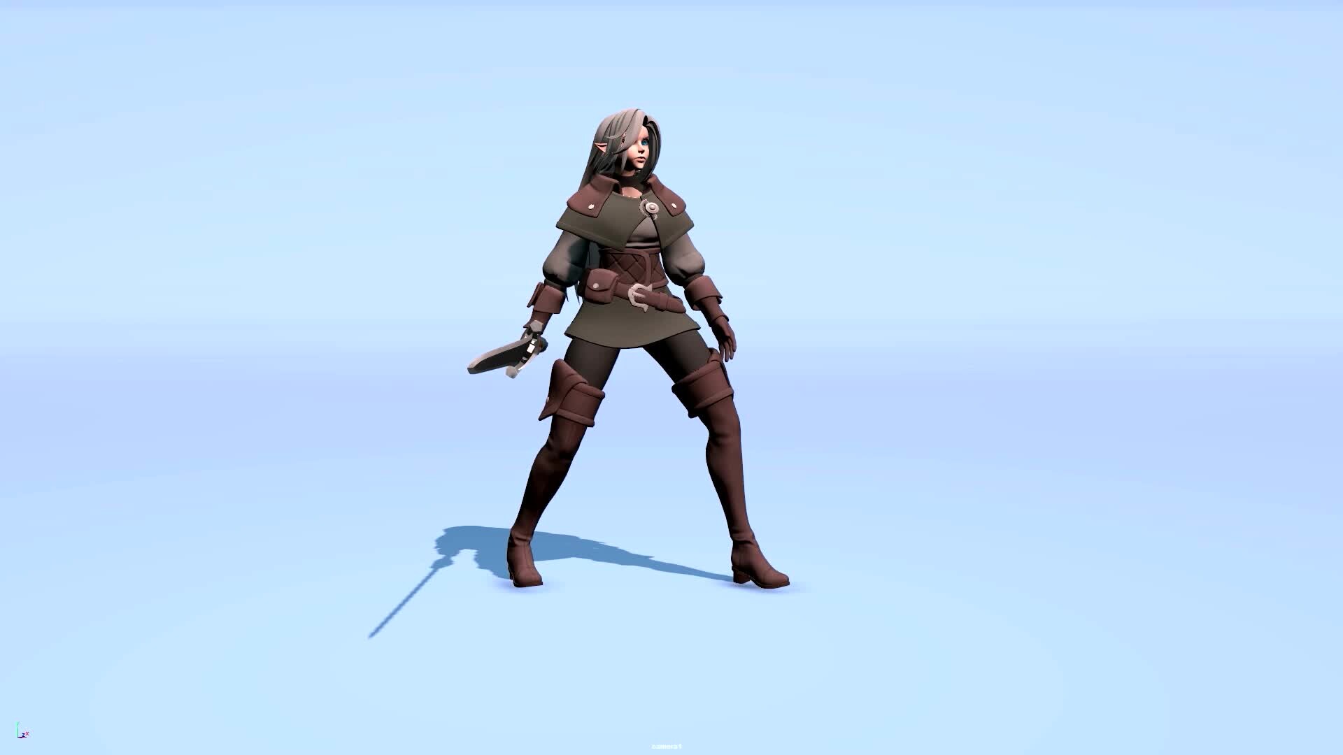 ArtStation - Sword fight animation